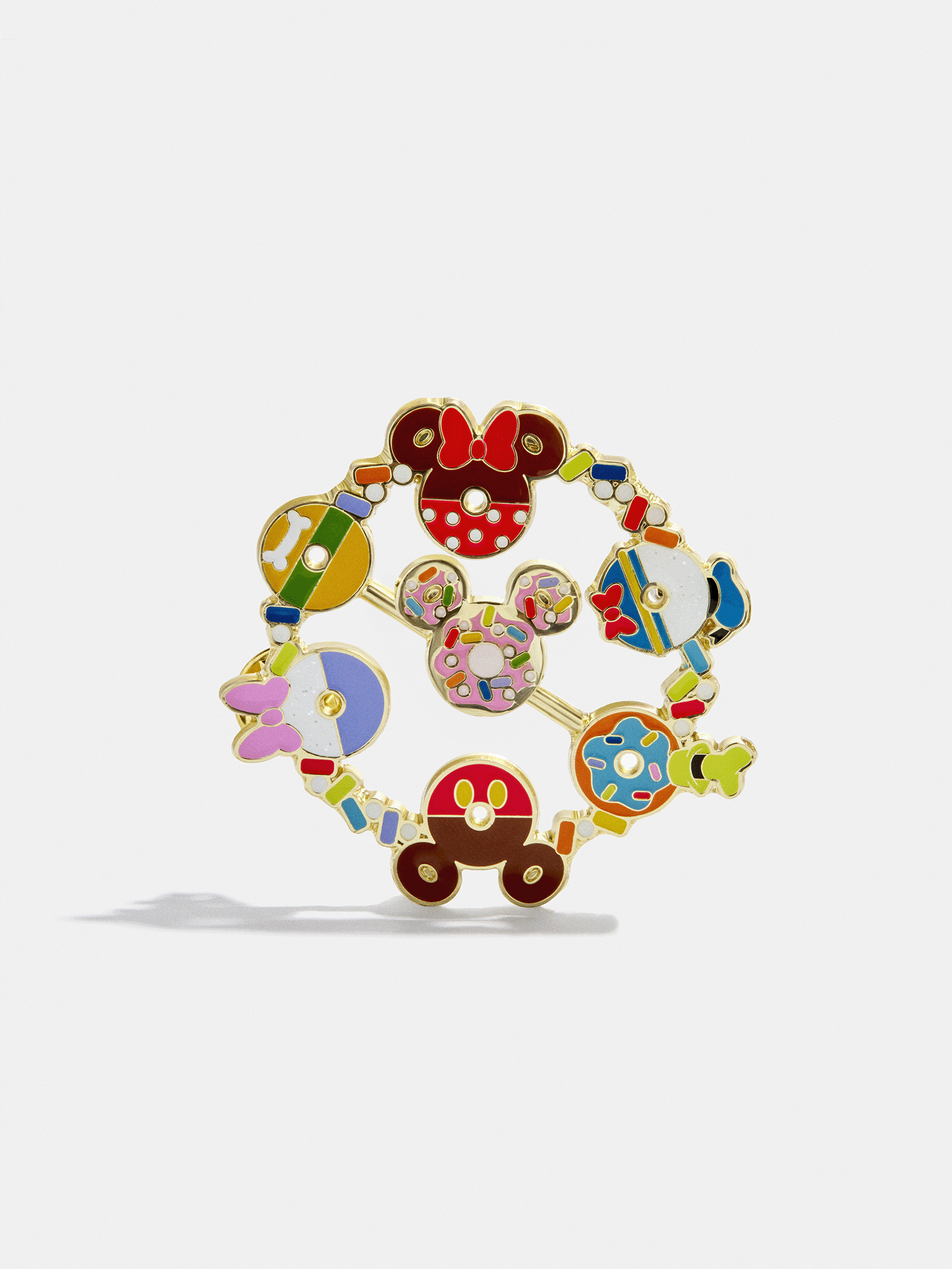 Disney Mickey Mouse Donut Pin - Multi – Collectible pin – BaubleBar