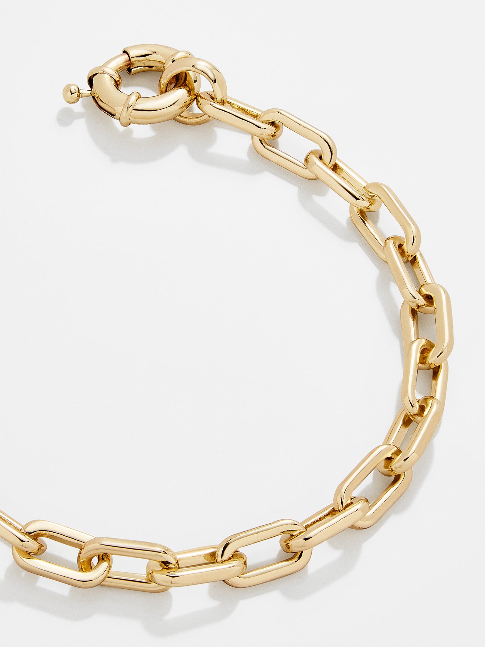 Nova Bracelet - Gold – Chunky chain statement bracelet – BaubleBar