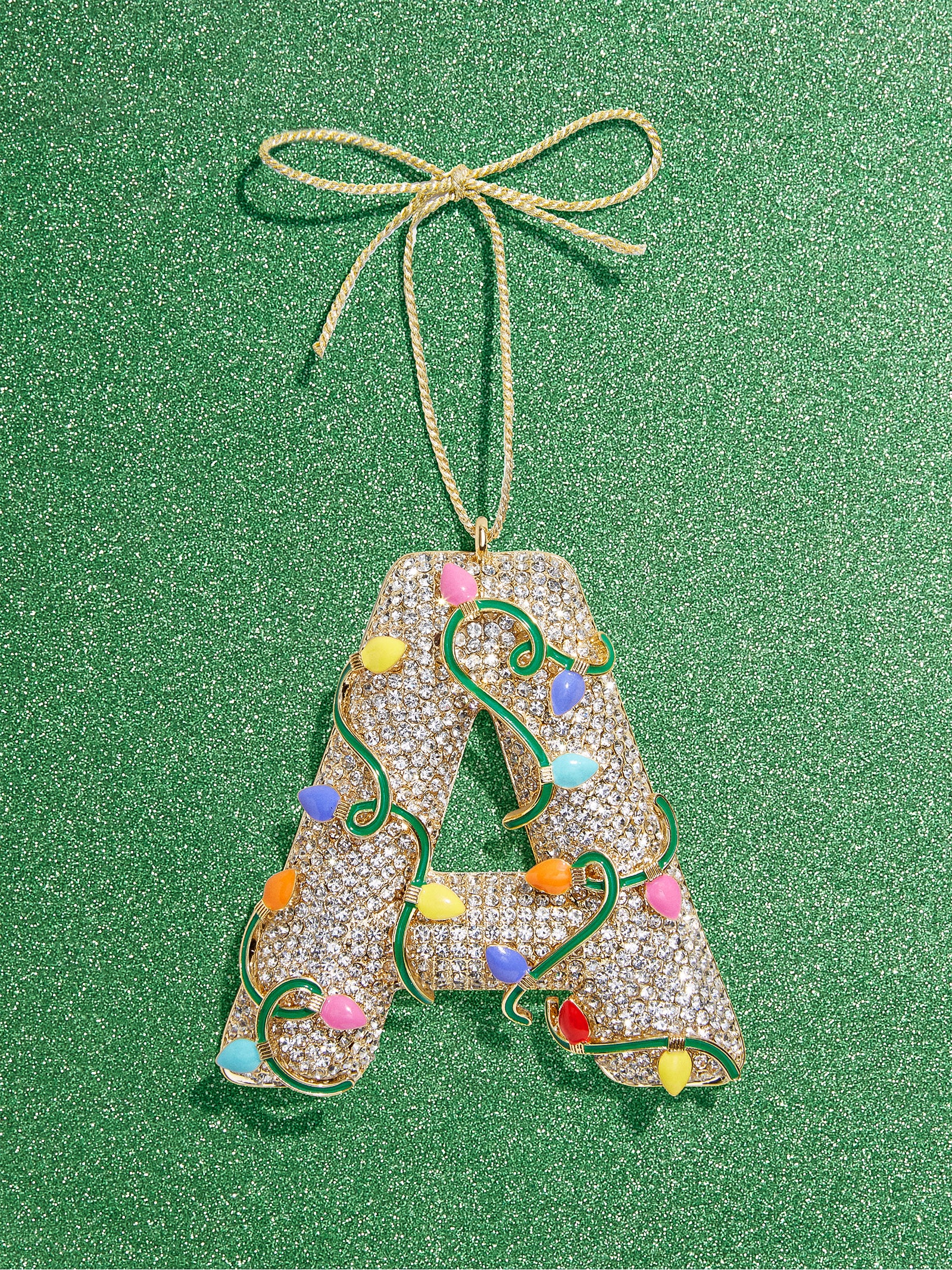 Let It Glow Initial Ornament - Let it Glow Initial – Initial Christmas ...
