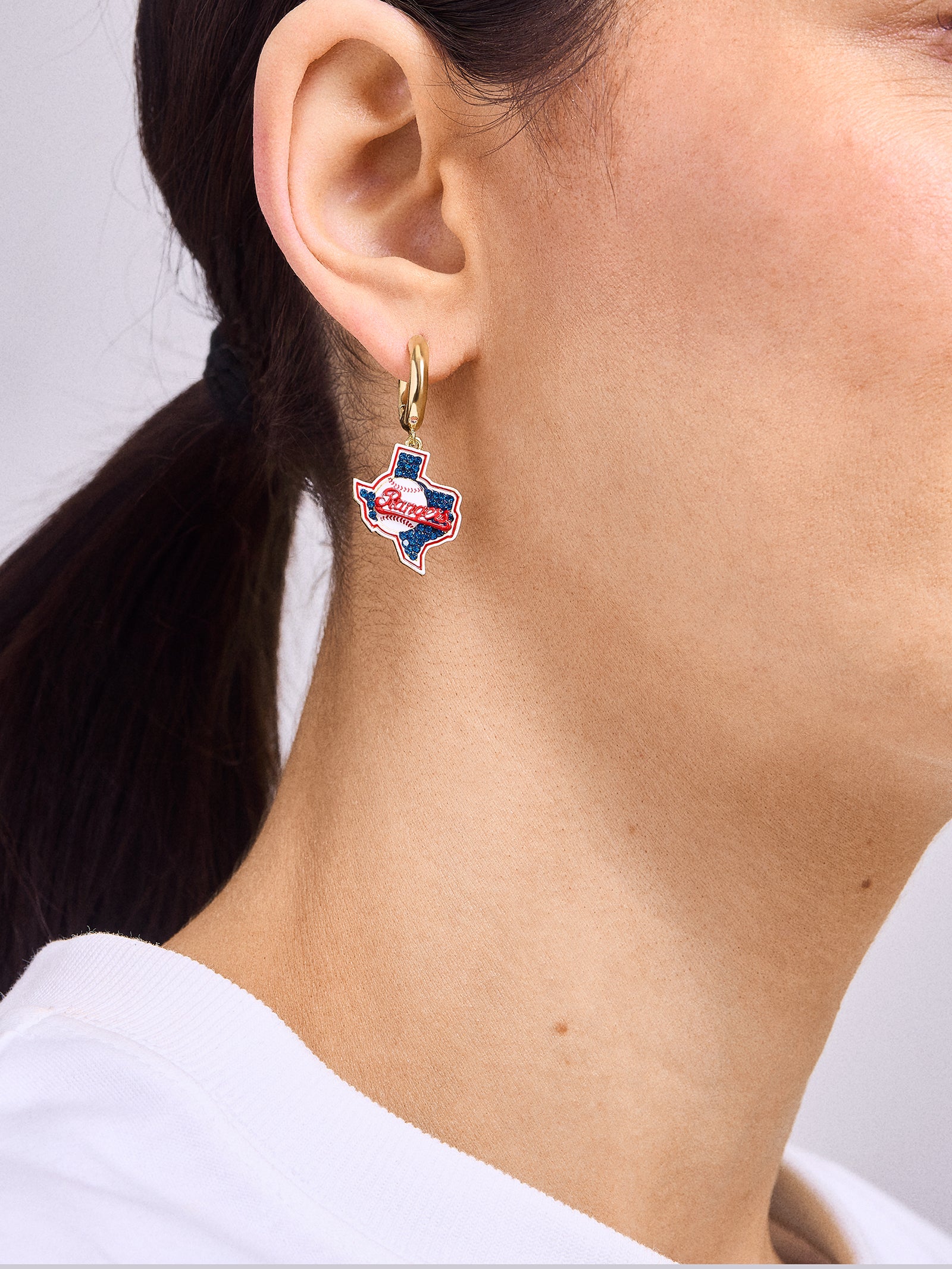 MLB Earring Set - Texas Rangers – Set of two Texas Rangers earrings ...