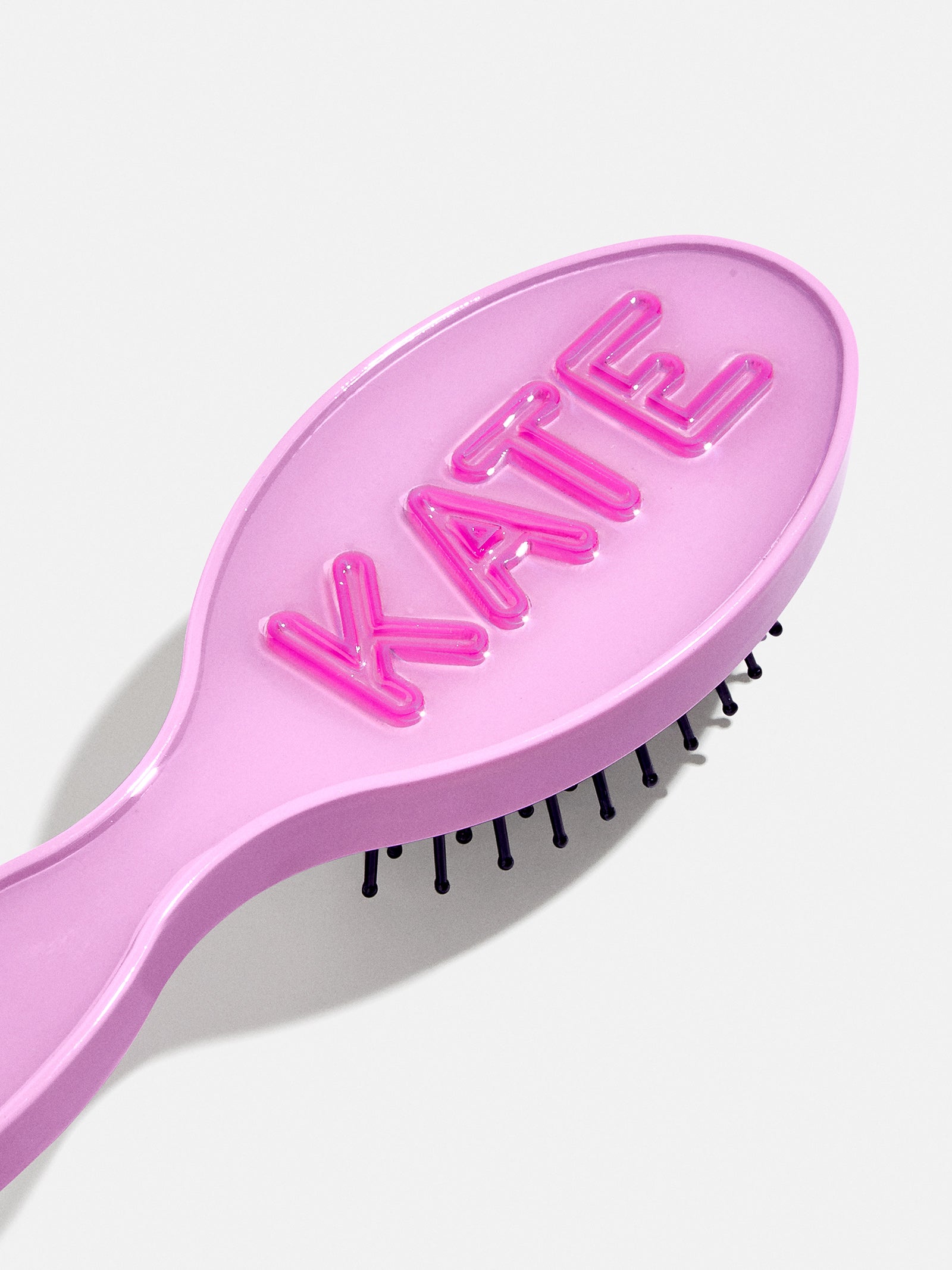 Mini Fine Line Custom Hair Brush - Lavender/Pink – Customizable hair ...