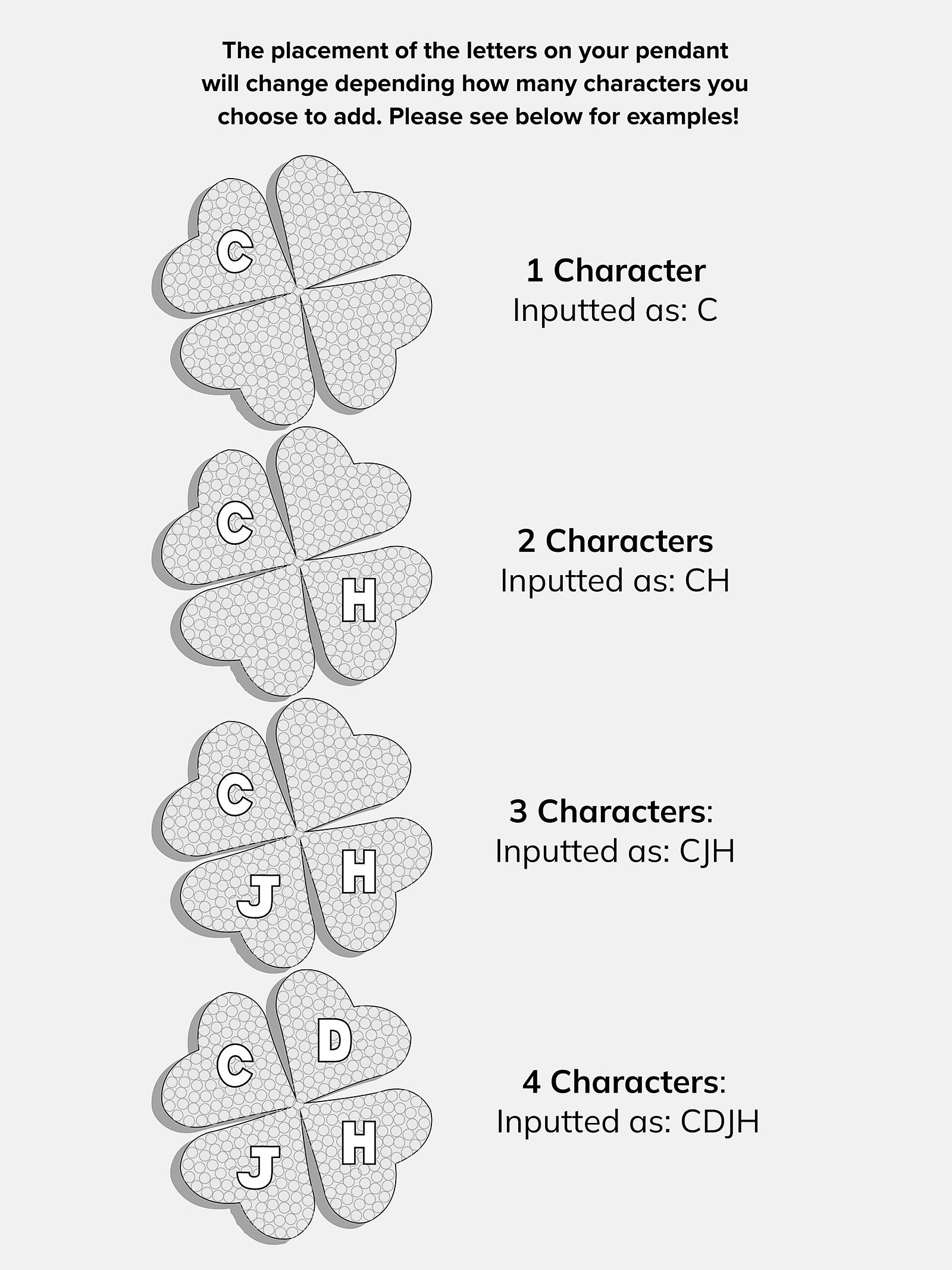 Clover 18K Gold Custom Pendant Necklace - Gold/Pavé – Enjoy 20% off ...