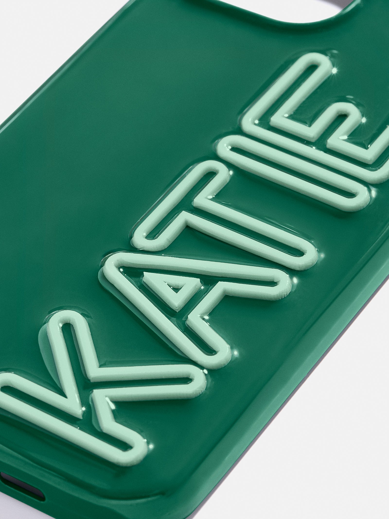 Fine Line Custom IPhone Case - Green/Light Green – This Week Only: 15% ...