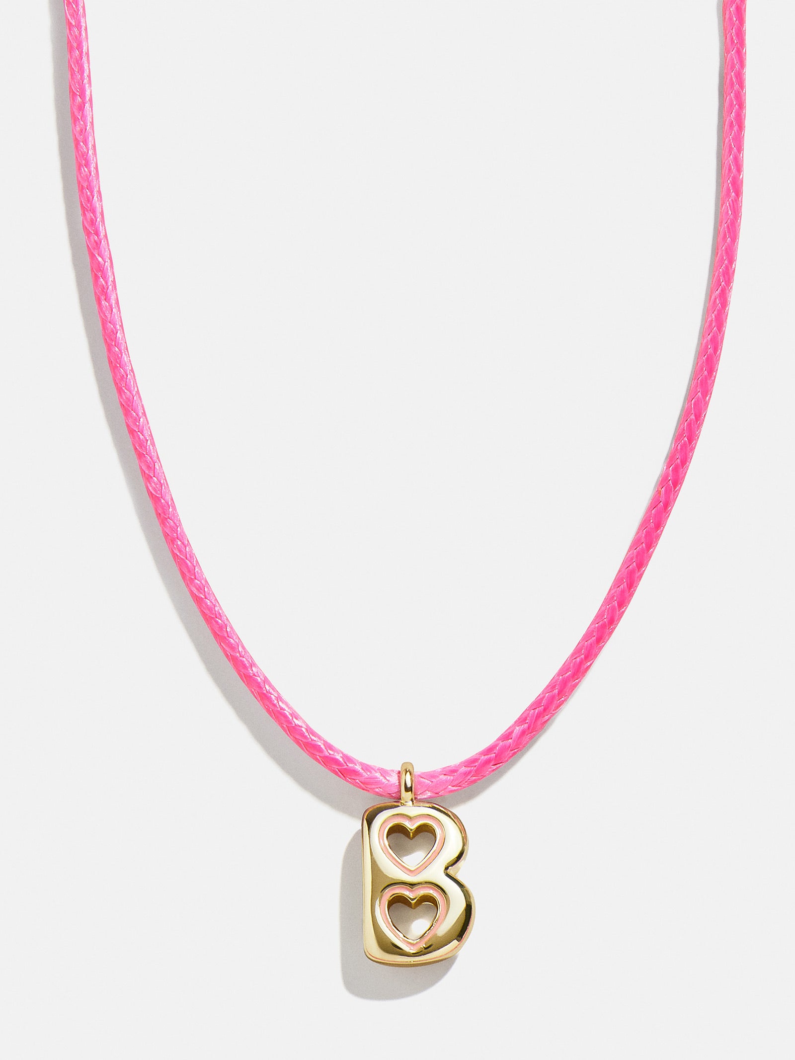 Pretty in Pink Kids Initial Necklace - Light Pink – Kids' initial ...