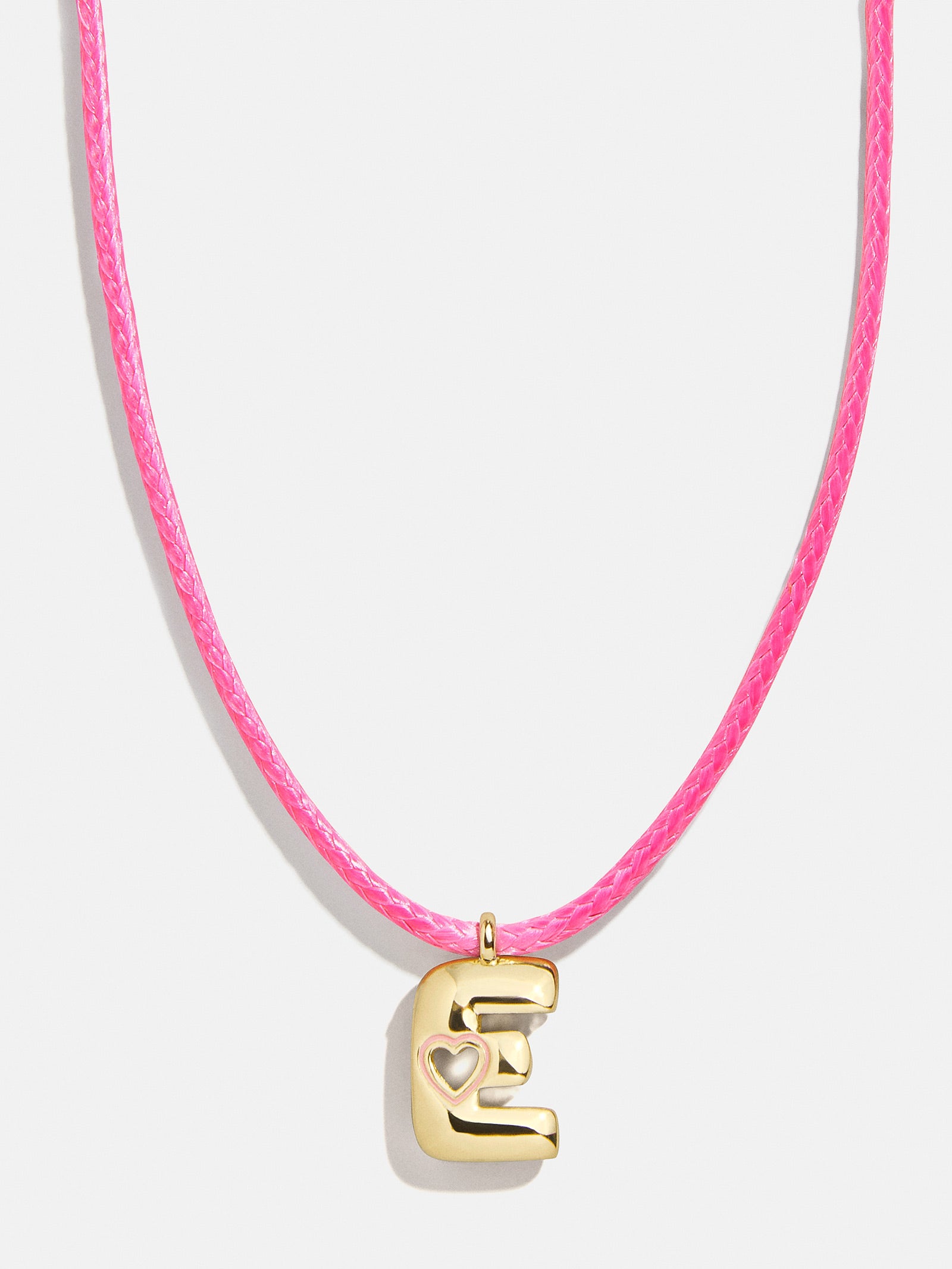 Pretty in Pink Kids Initial Necklace - Light Pink – Kids' initial ...