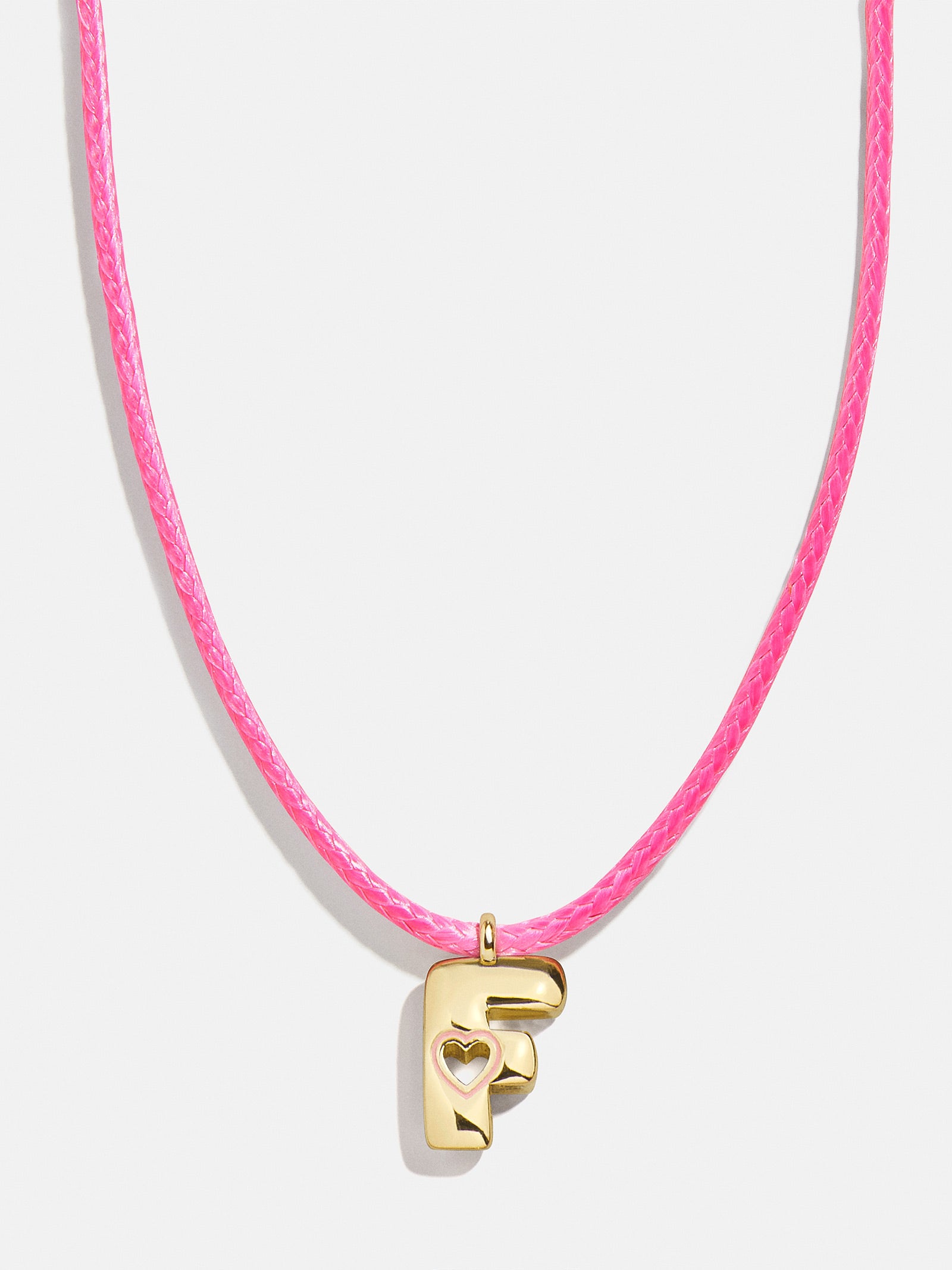 Pretty in Pink Kids Initial Necklace - Light Pink – Kids' initial ...