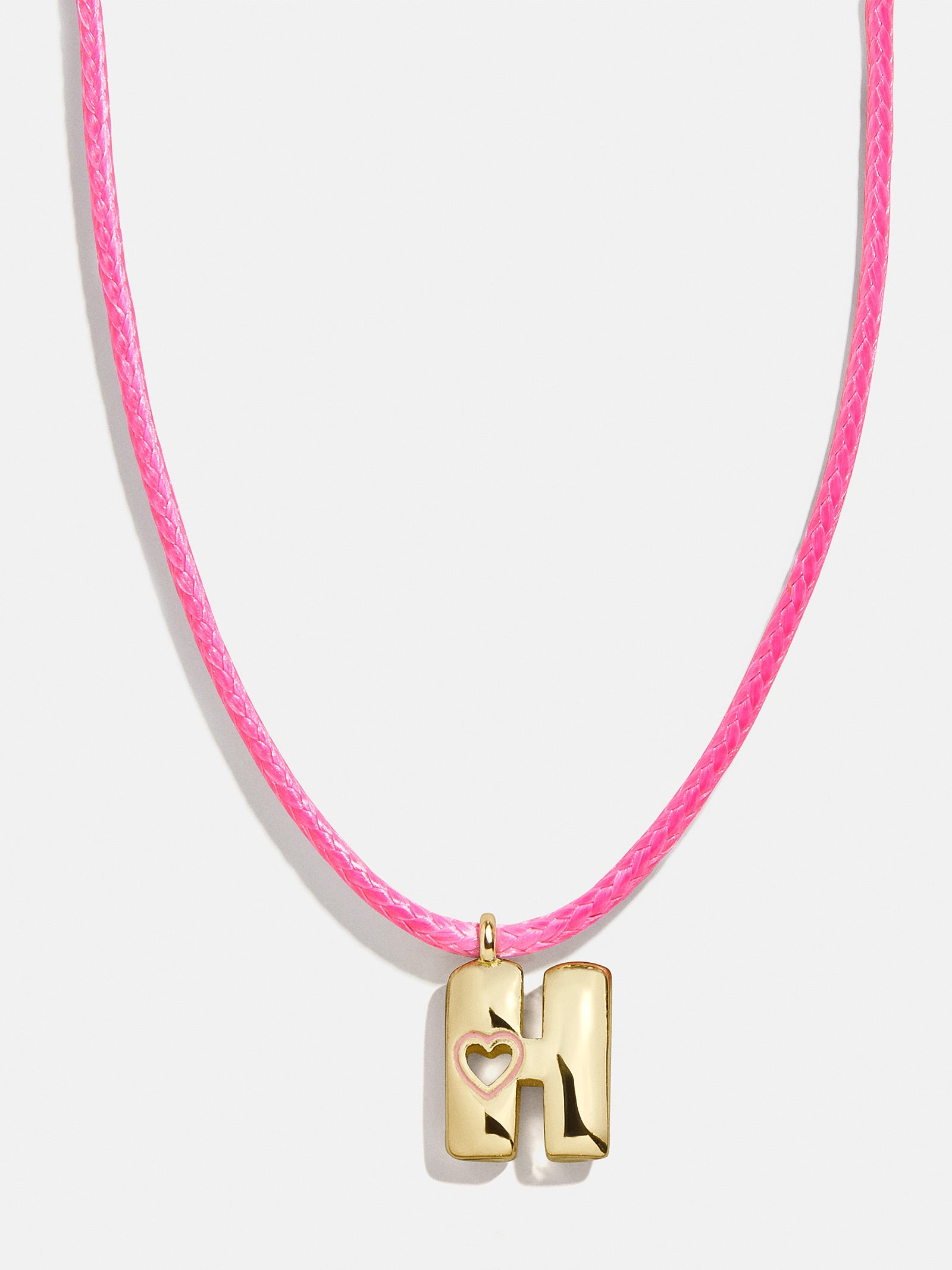 Pretty in Pink Kids Initial Necklace - Light Pink – Kids' initial ...