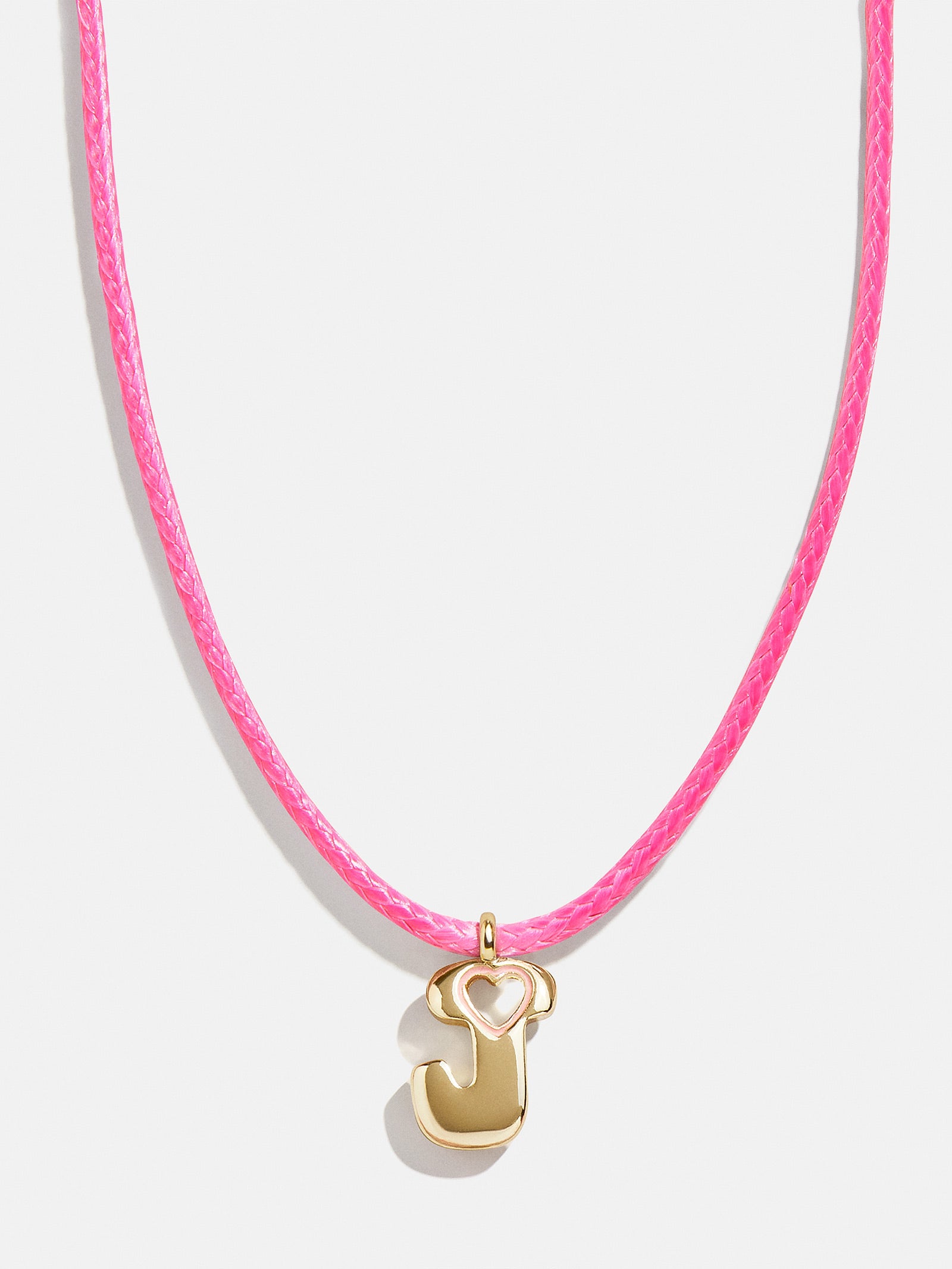 Pretty in Pink Kids Initial Necklace - Light Pink – Kids' initial ...