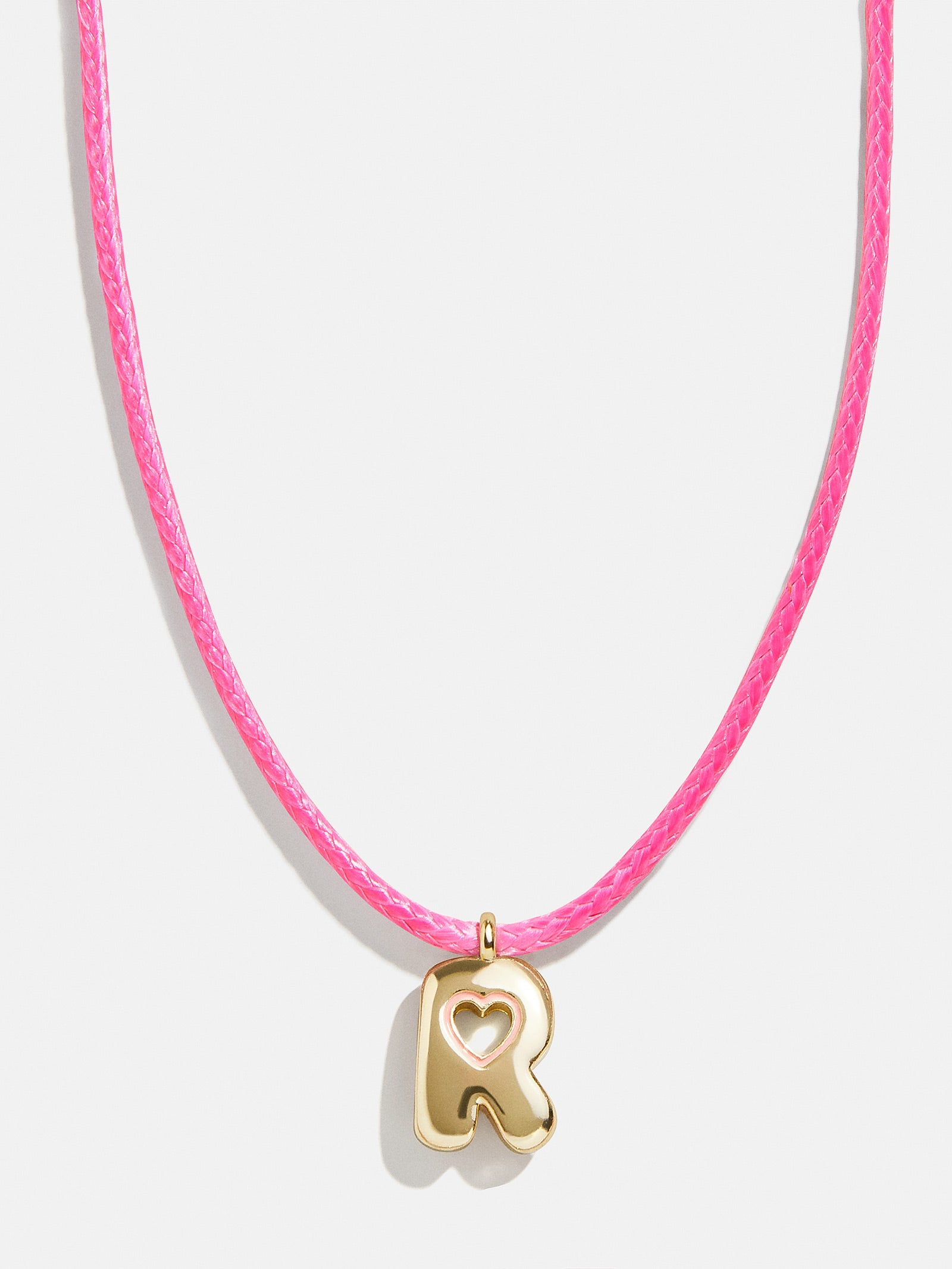 Pretty in Pink Kids Initial Necklace - Light Pink – Kids' initial ...