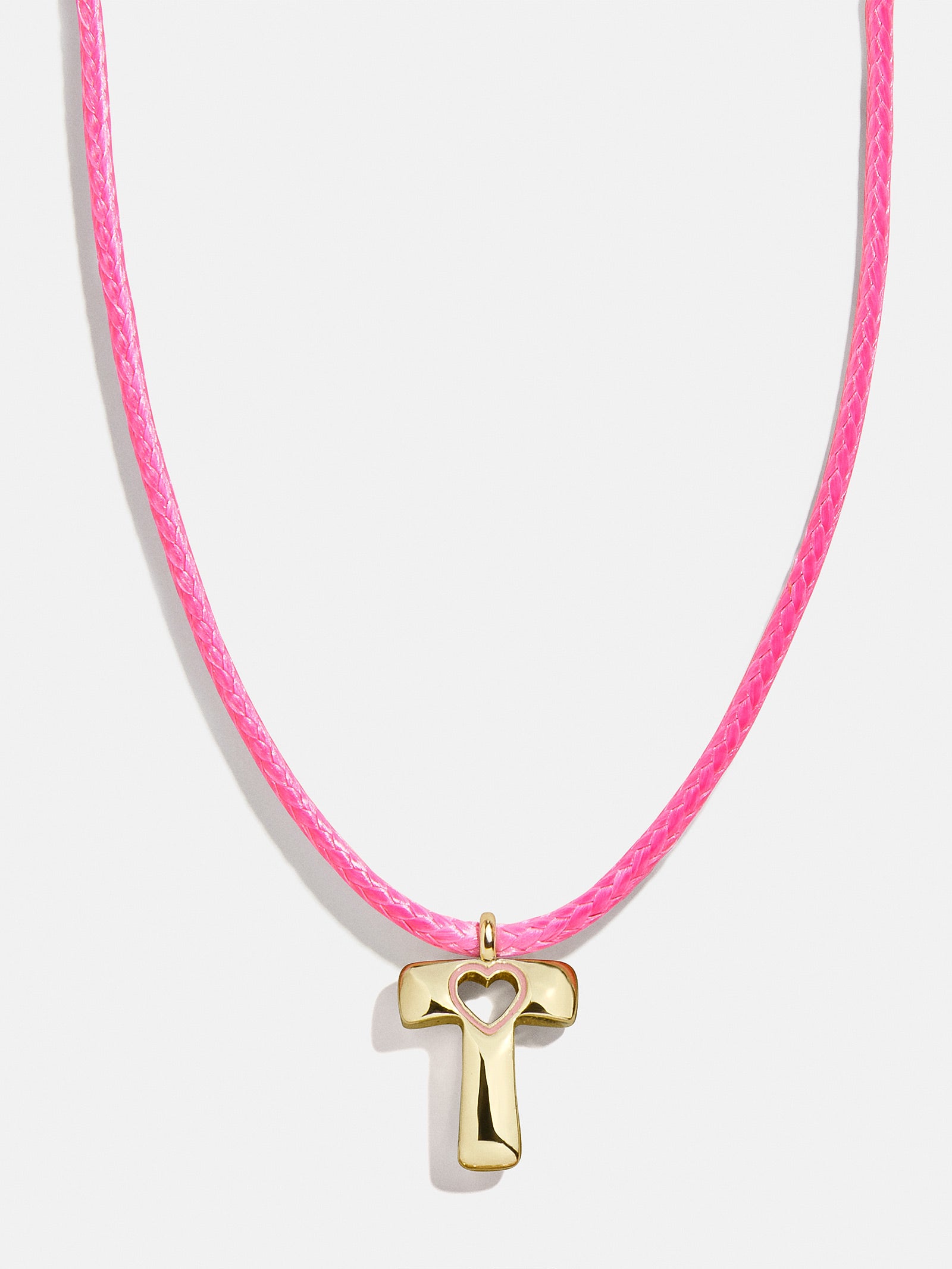 Pretty in Pink Kids Initial Necklace - Light Pink – Kids' initial ...