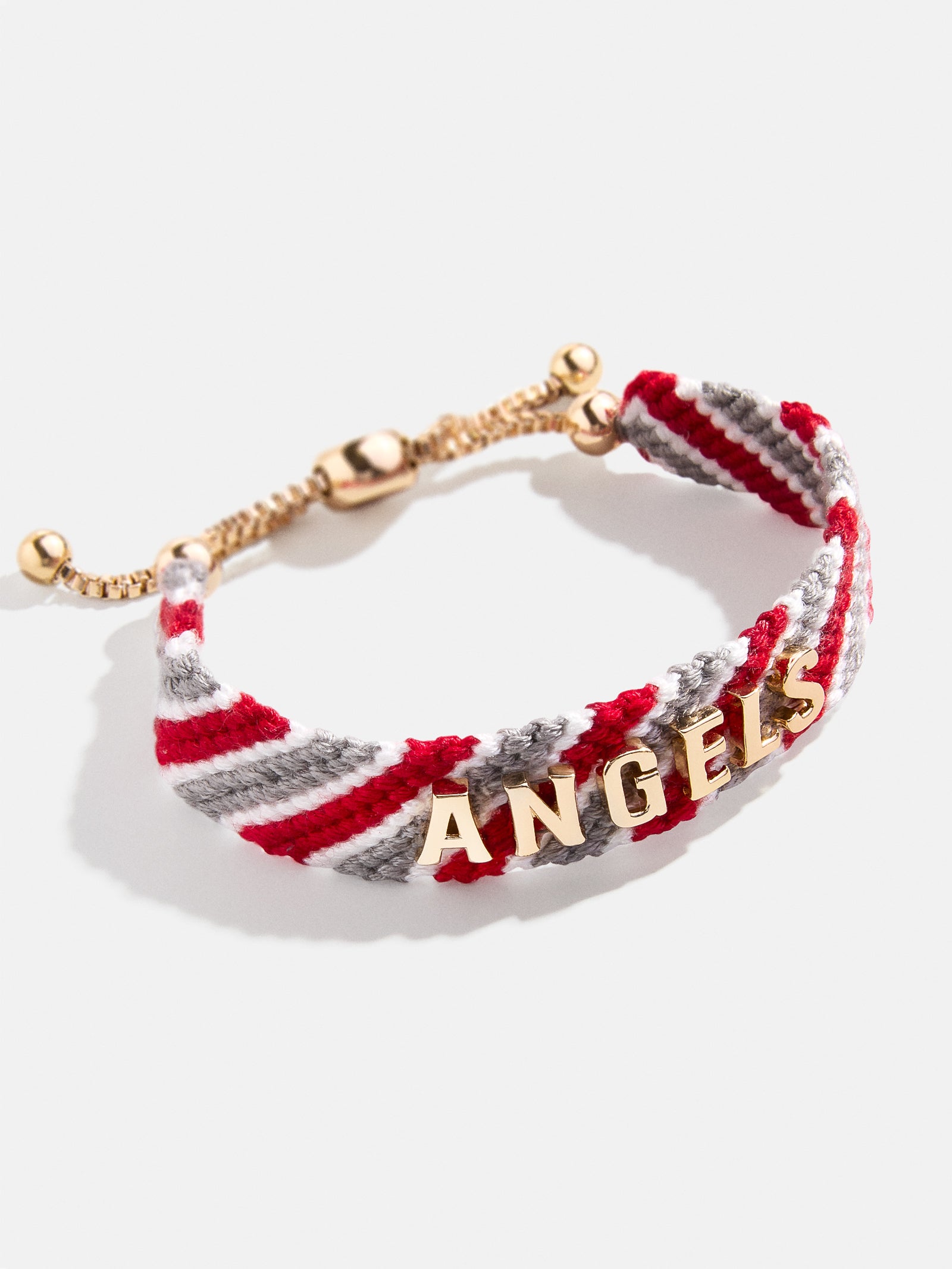 MLB Woven Friendship Bracelet - Los Angeles Angels – MLB pull tie ...