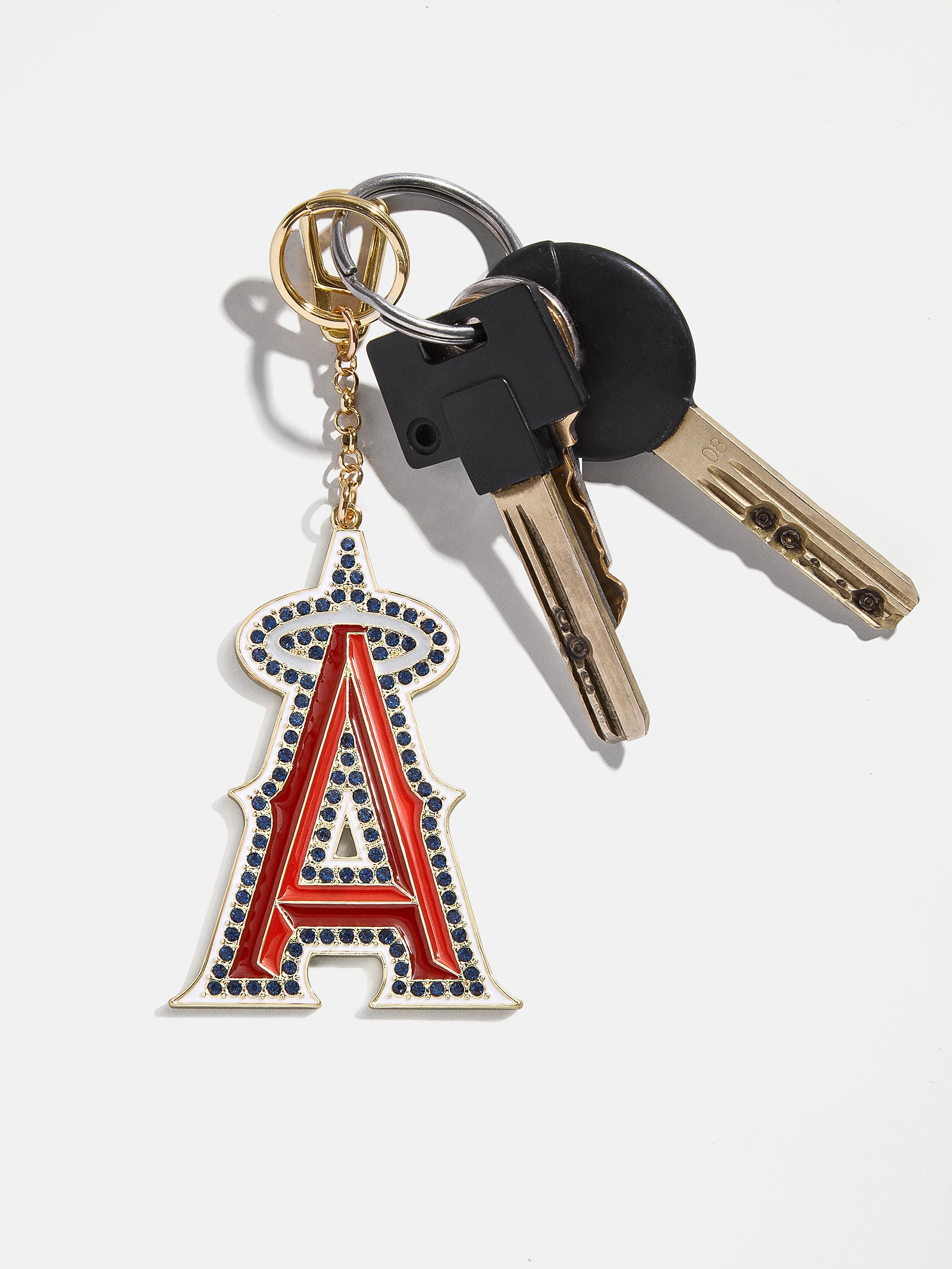 MLB Keychain - Los Angeles Angels – MLB keychain – BaubleBar