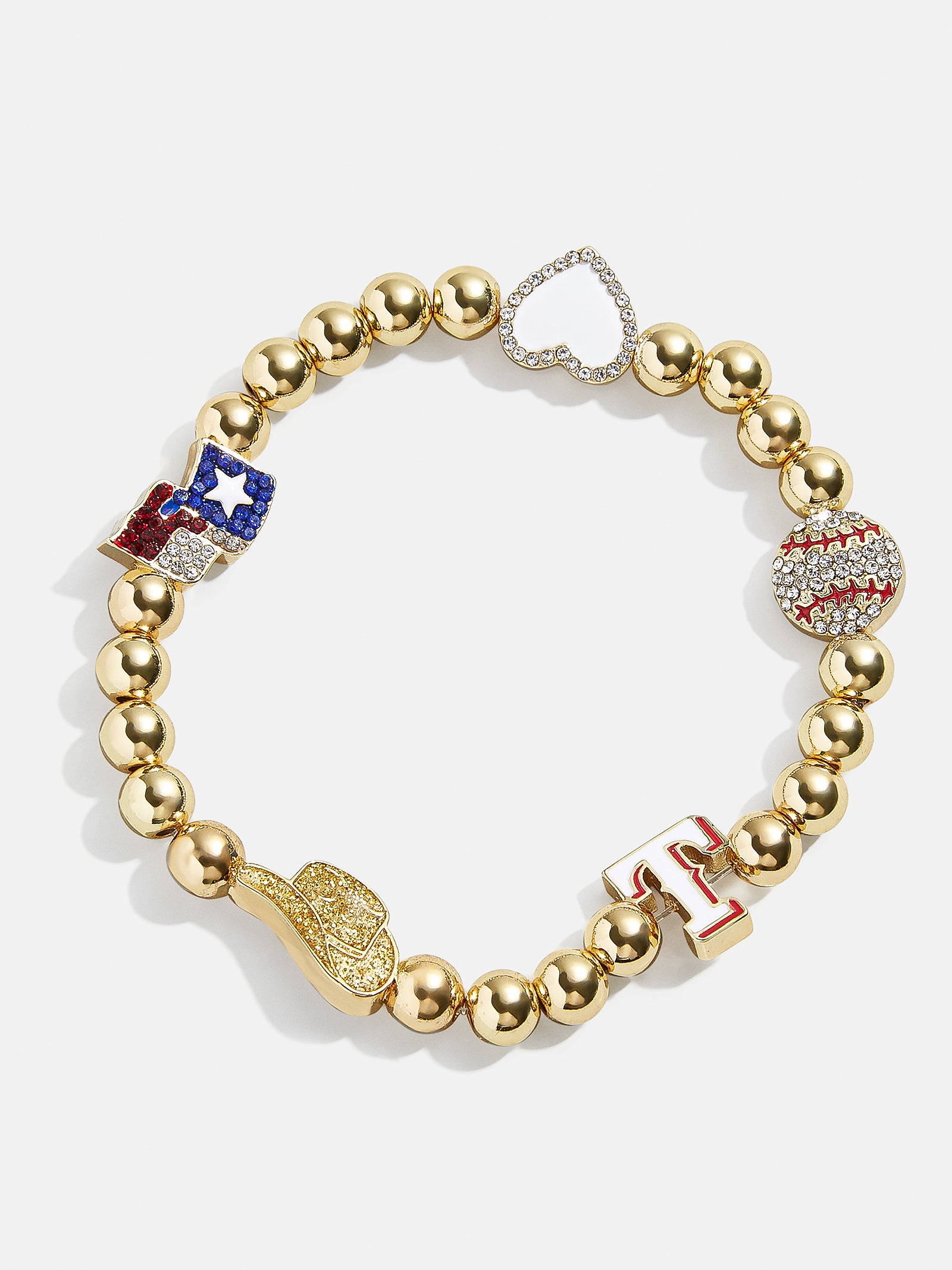 MLB Pisa Charm Bracelet - Texas Rangers – MLB beaded charm bracelet ...