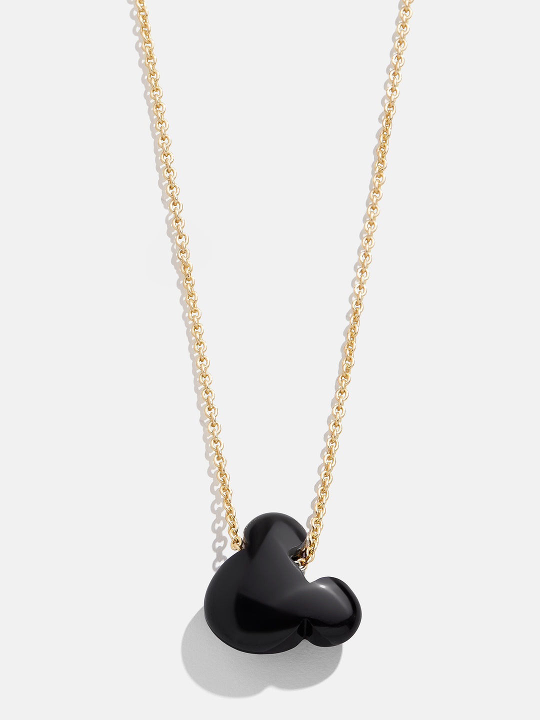 Mickey Mouse Disney Stone Pendant Necklace - Black – Disney semi ...