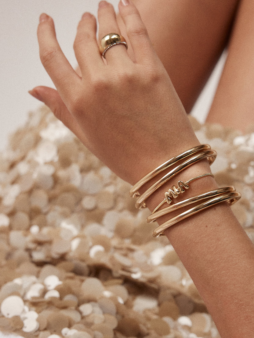 Gold Sculptural Geometric Jewelry | BaubleBar