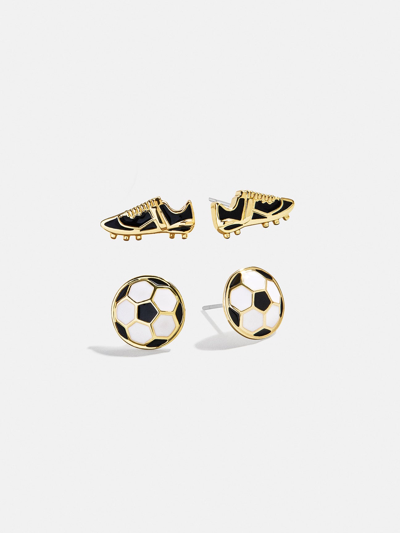 Just For Kicks Earring Set - Soccer – Set of two soccer earrings ...