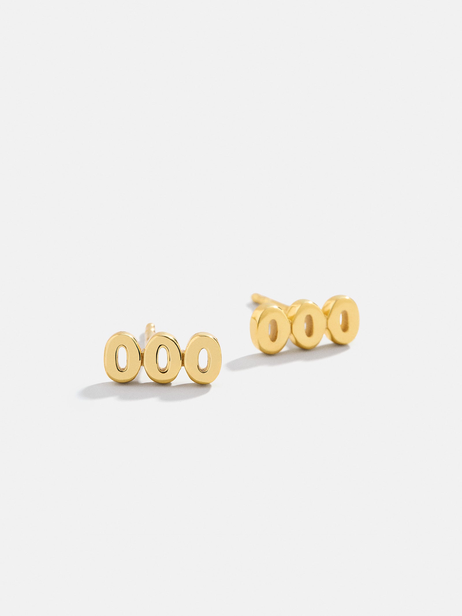 18K Gold Angel Number Earrings - Gold – Enjoy an extra 20% off sale - This Week Only – BaubleBar