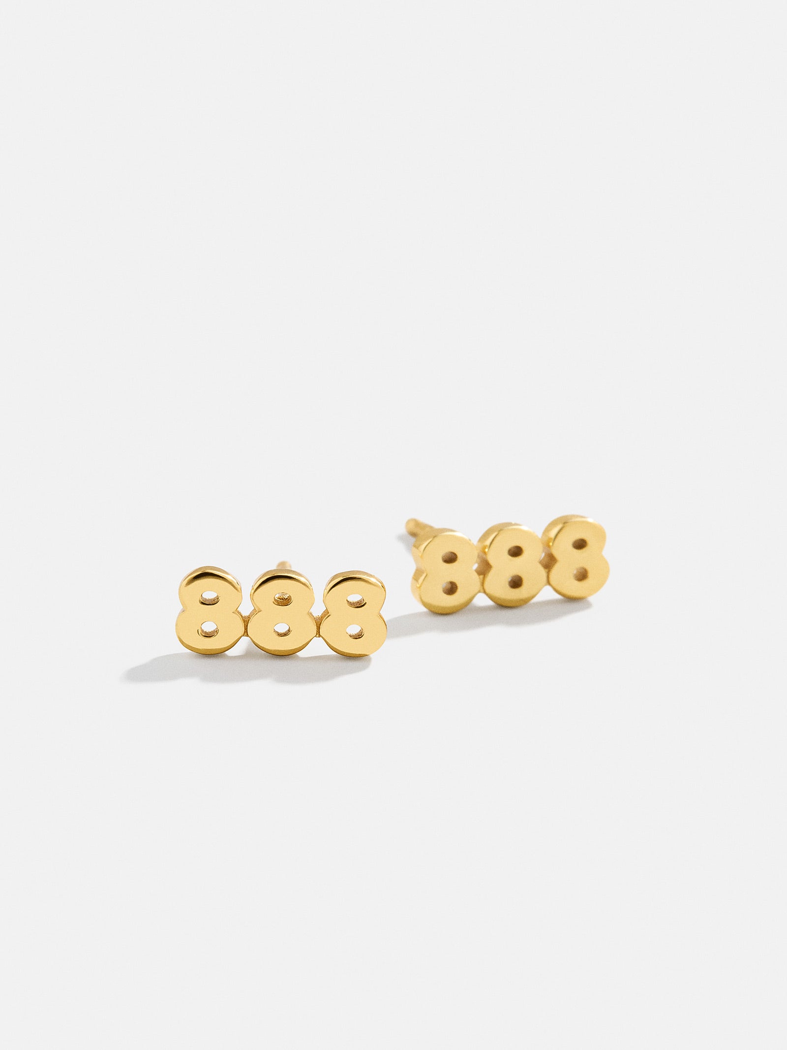 18K Gold Angel Number Earrings - Gold – Enjoy an extra 20% off sale - This Week Only – BaubleBar