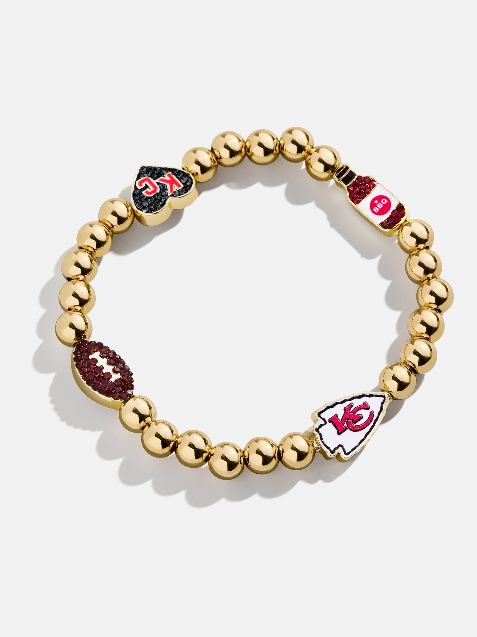 NFL Pisa Charm Bracelet - Kansas City Chiefs – NFL beaded charm ...