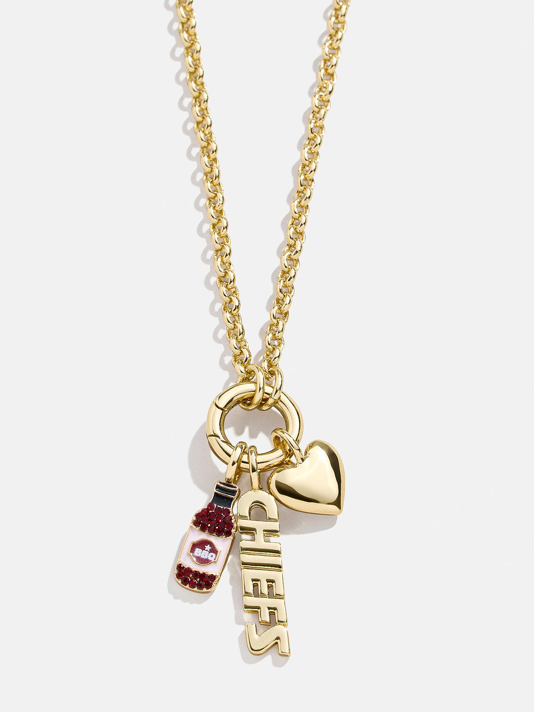 WEAR By Erin Andrews X BaubleBar Kansas City Chiefs Charm Necklace - K ...