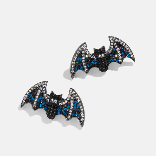 Pave Bat Crawler Earrings Black Extra 50 Off Sale This Weekend Only BaubleBar