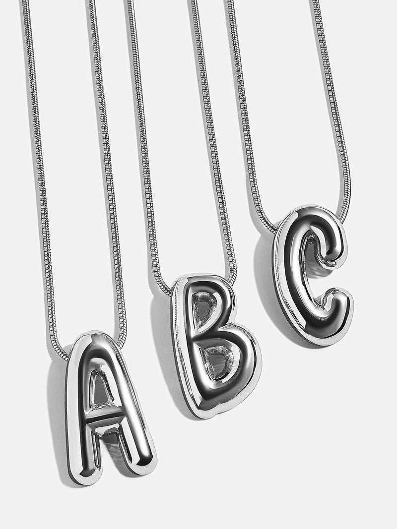 Bubble Initial Necklace – Bubble initial necklace – BaubleBar