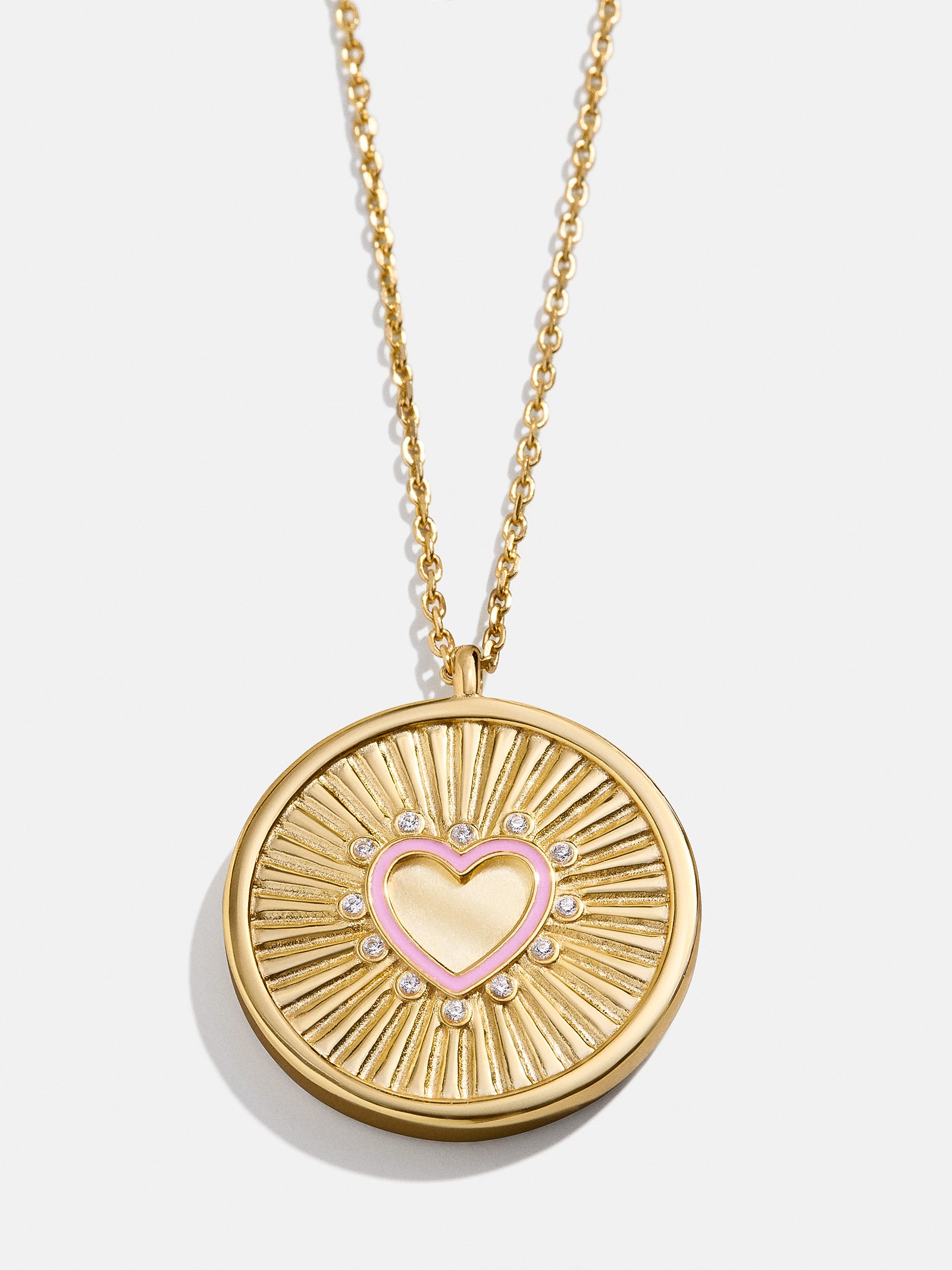 18K Gold Heart Reversible Pendant Necklace - Heart – Ends Tonight ...