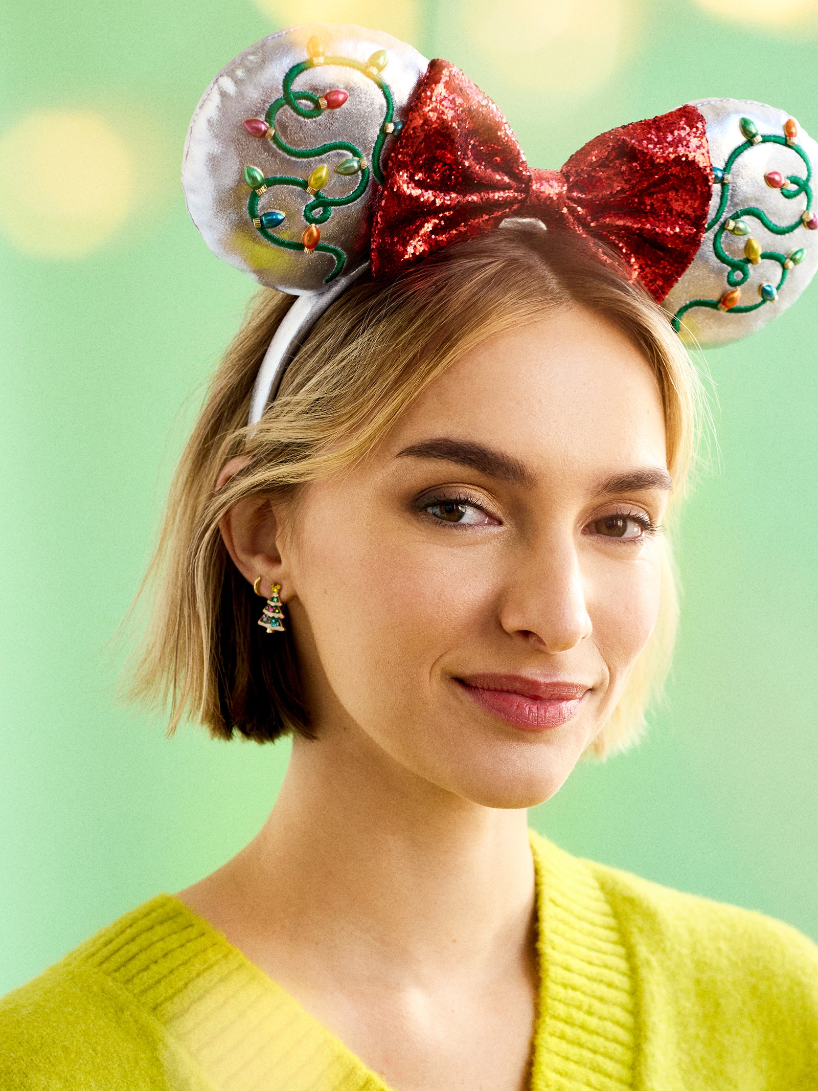 Disney Minnie Mouse String Up The Lights Ears Headband - Minnie Mouse ...