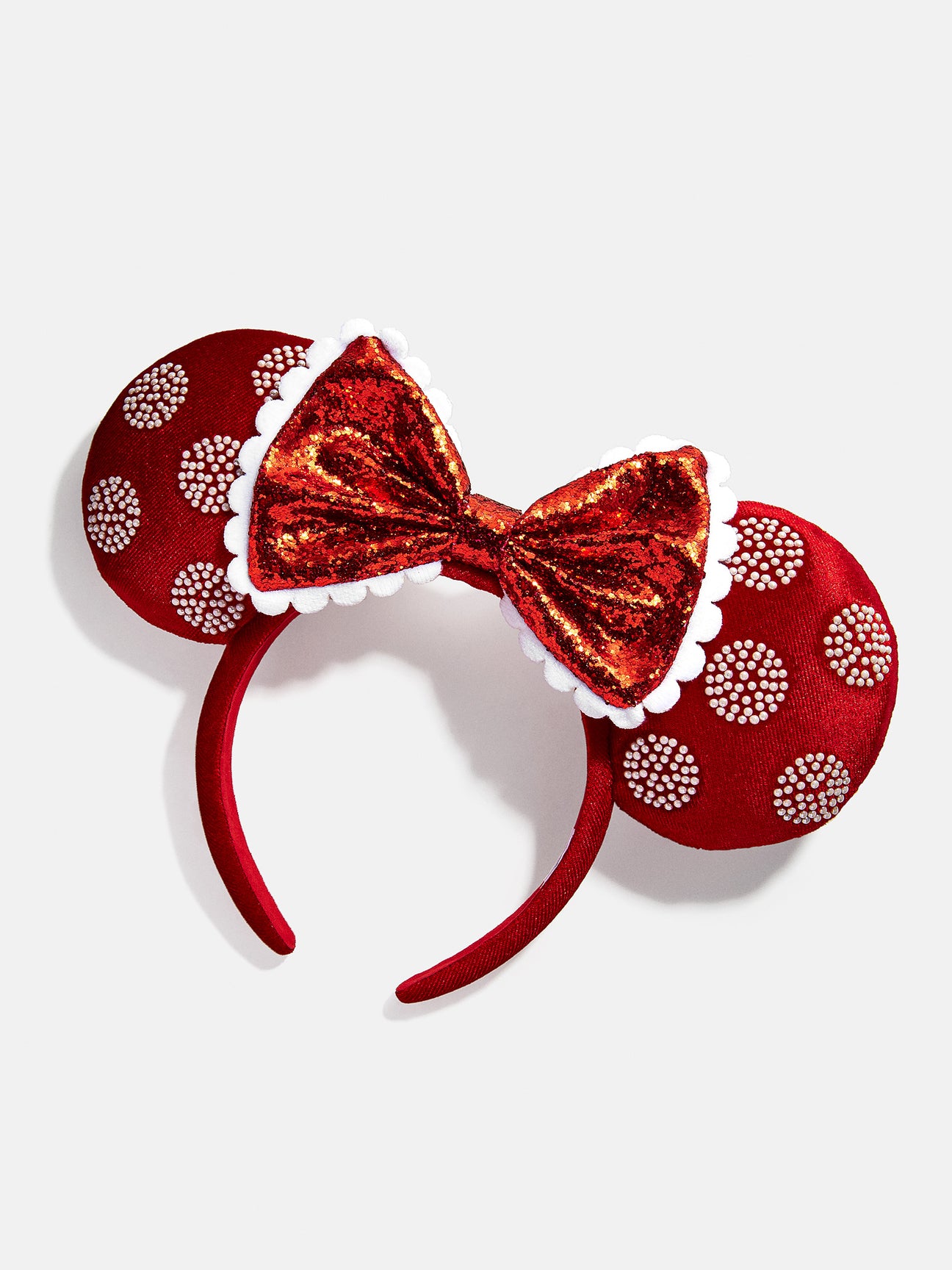 Disney Minnie Mouse Pearl Polka Dot Ears Headband - Minnie Mouse Pearl ...