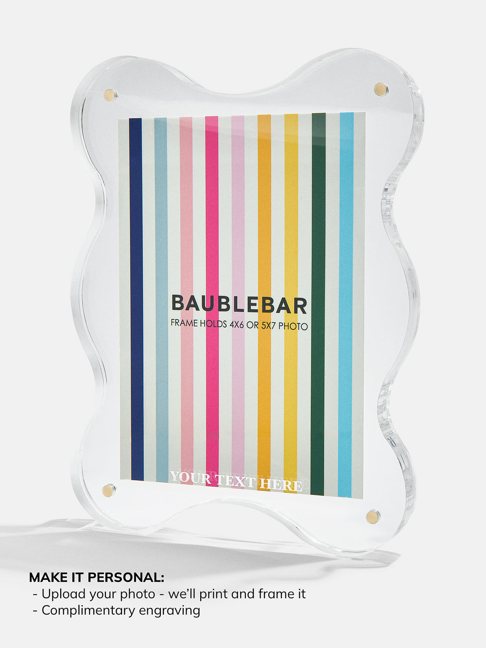 20% OFF Personalized Picture Frames - Acrylic Frames | BaubleBar
