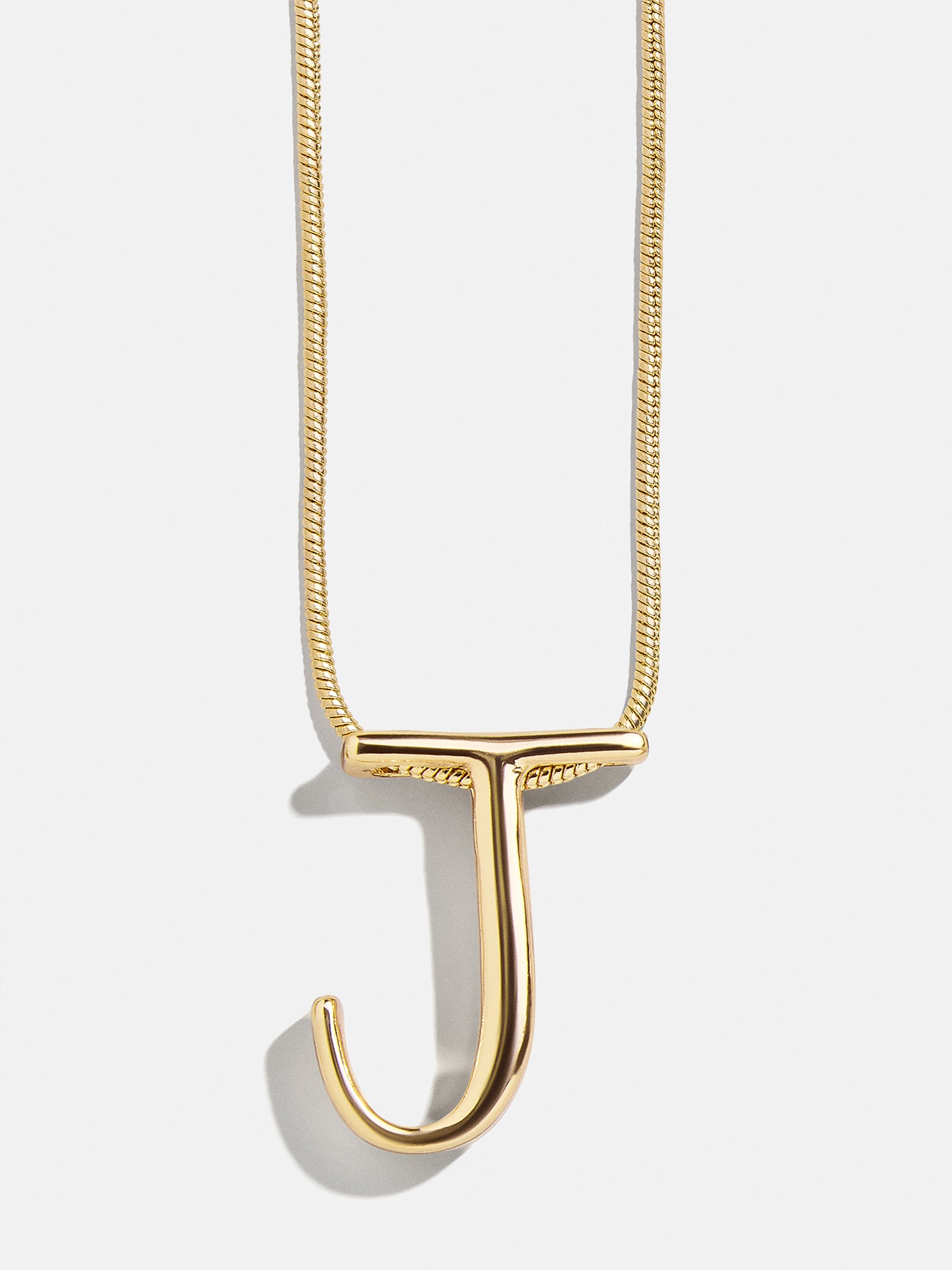 Classic Script Initial Necklace - Classic Script – Script initial necklace – BaubleBar