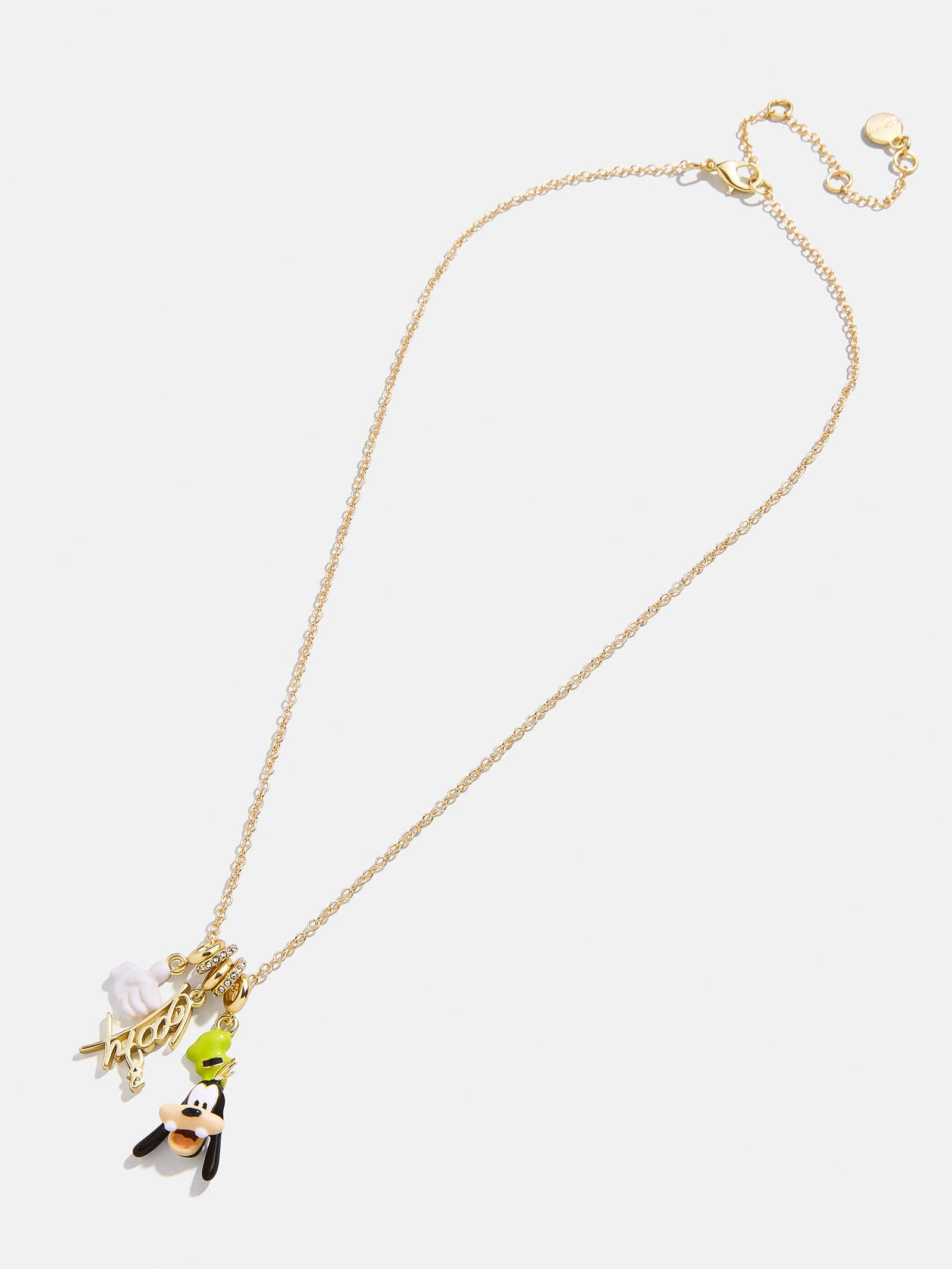 Disney Goofy Cluster Charm Necklace - Goofy – Gold chain statement ...