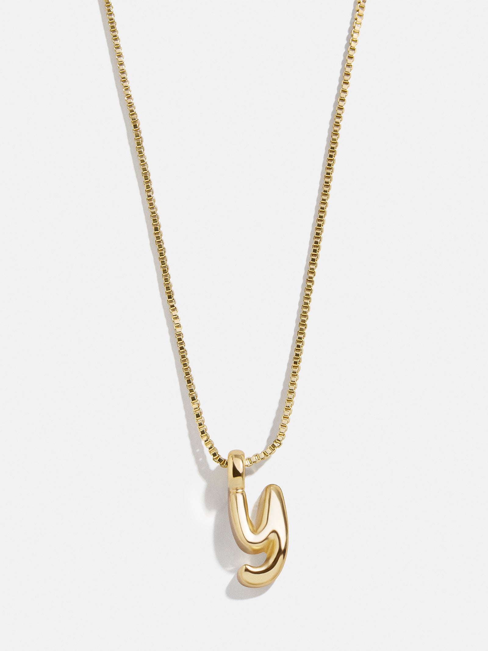 Gwen Mini Bubble Initial Necklace - Gold – 20% OFF ENDS SOON – BaubleBar