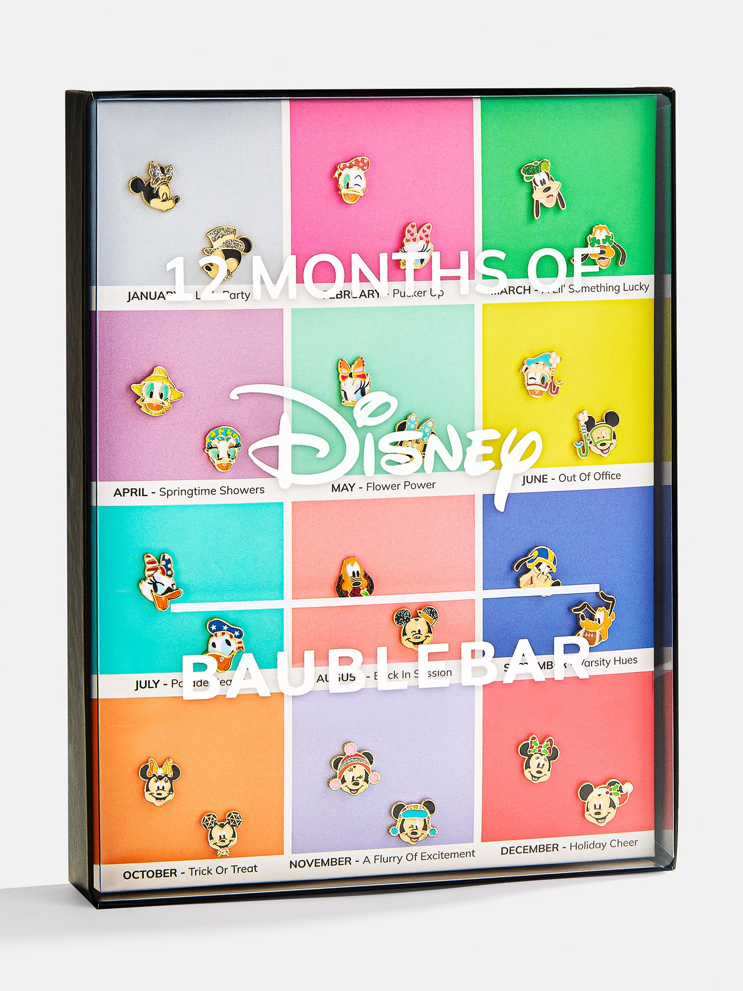 12 Months of Disney Earring Set - Light Multi – Set of twelve Disney ...
