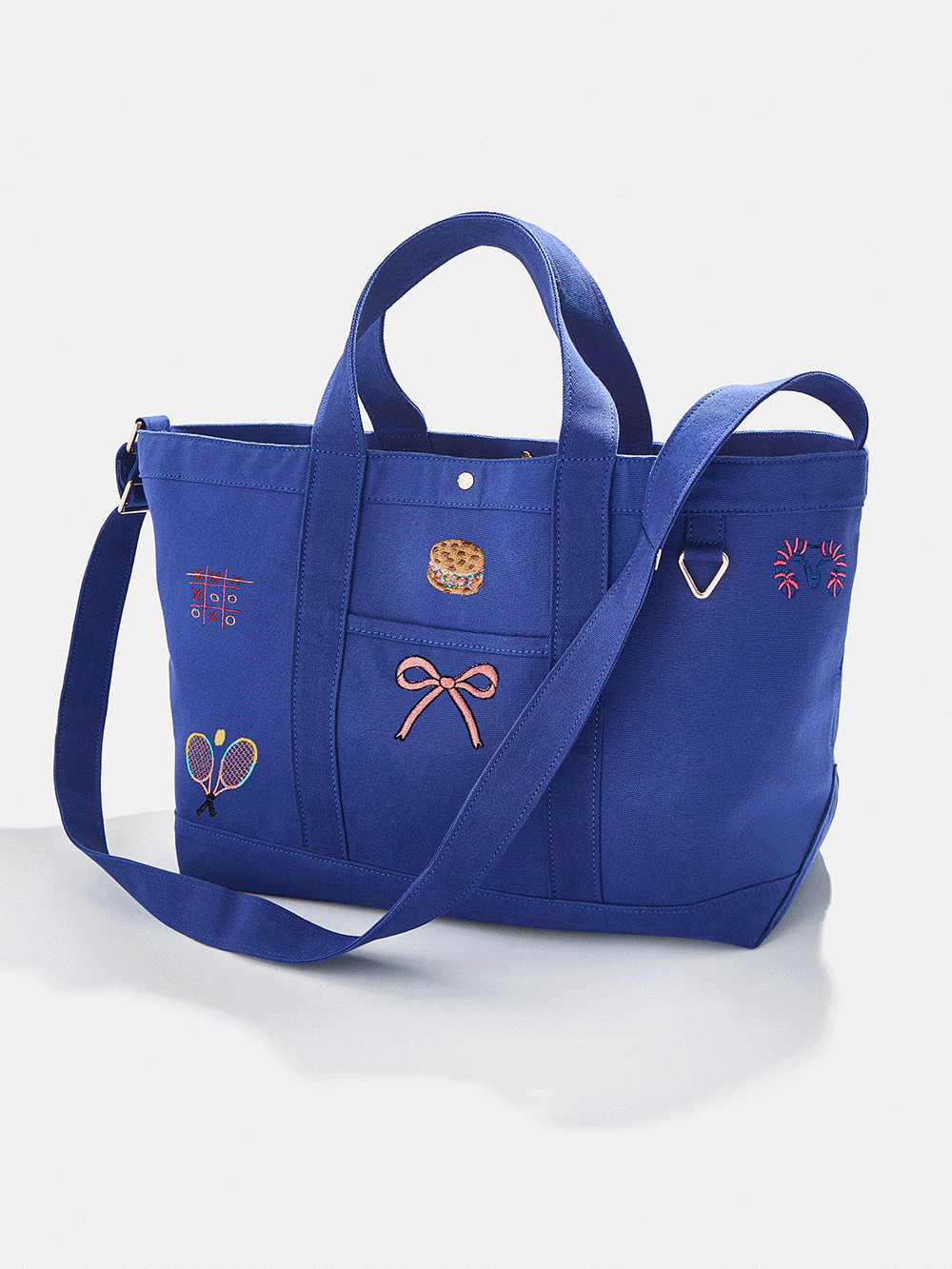Large Custom Icon Tote - Large – Hand select 6 icons to personalize ...