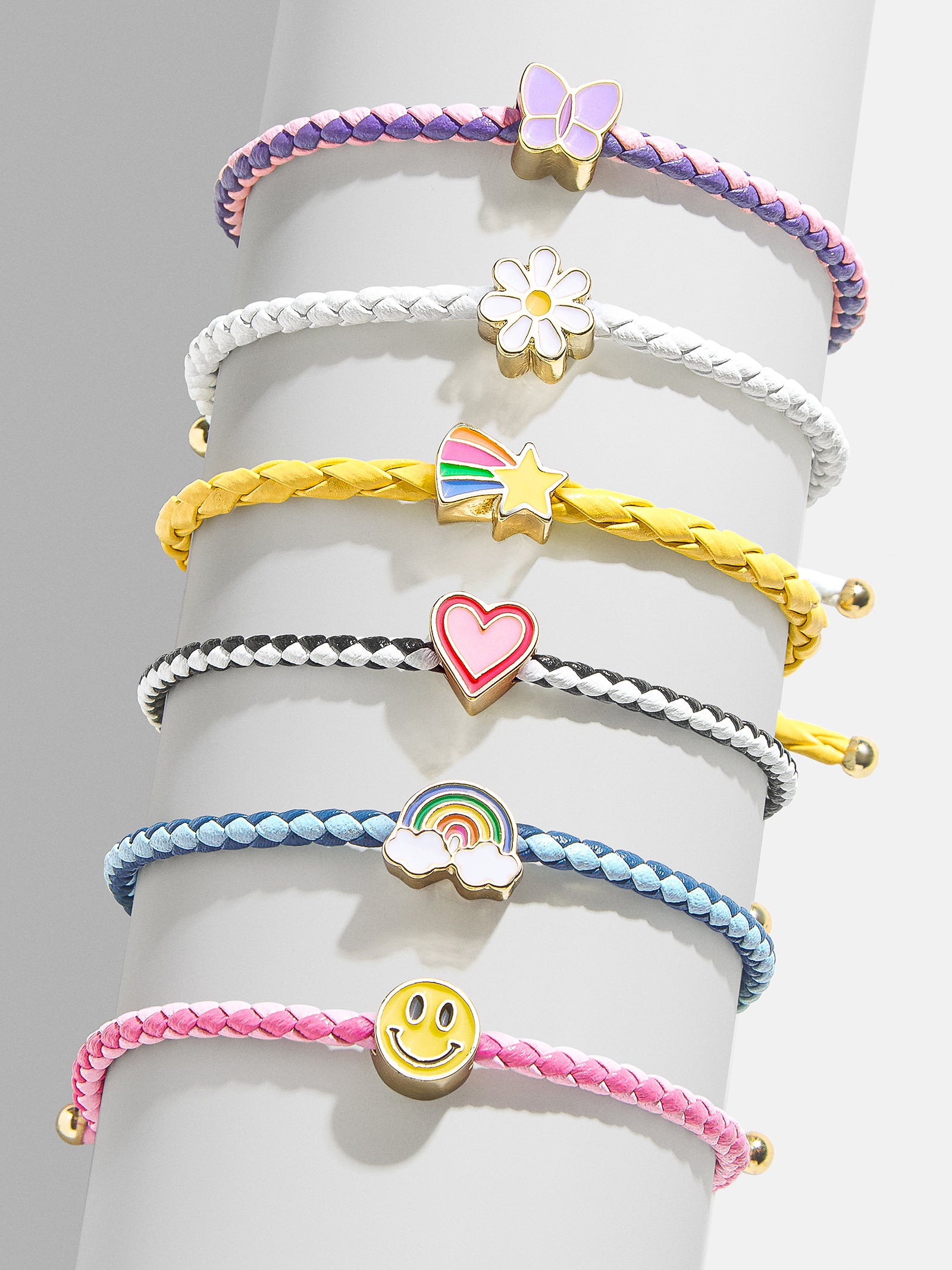 Somewhere Over The Rainbow Kids Bracelet Set - Rainbow Charm – Kids ...