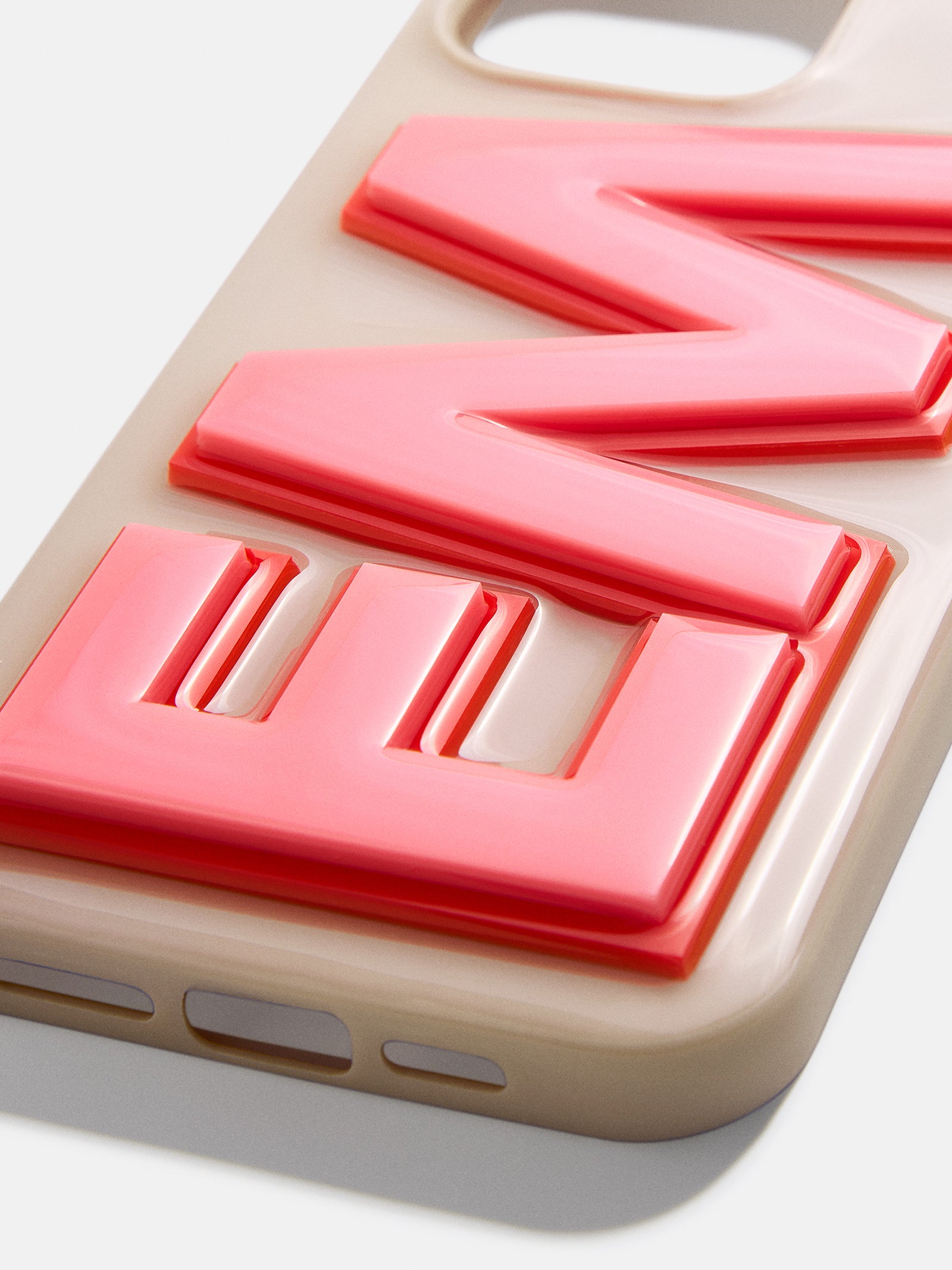 Block Font Custom iPhone Case - Beige/Pink – 20% OFF ENDS SUNDAY ...