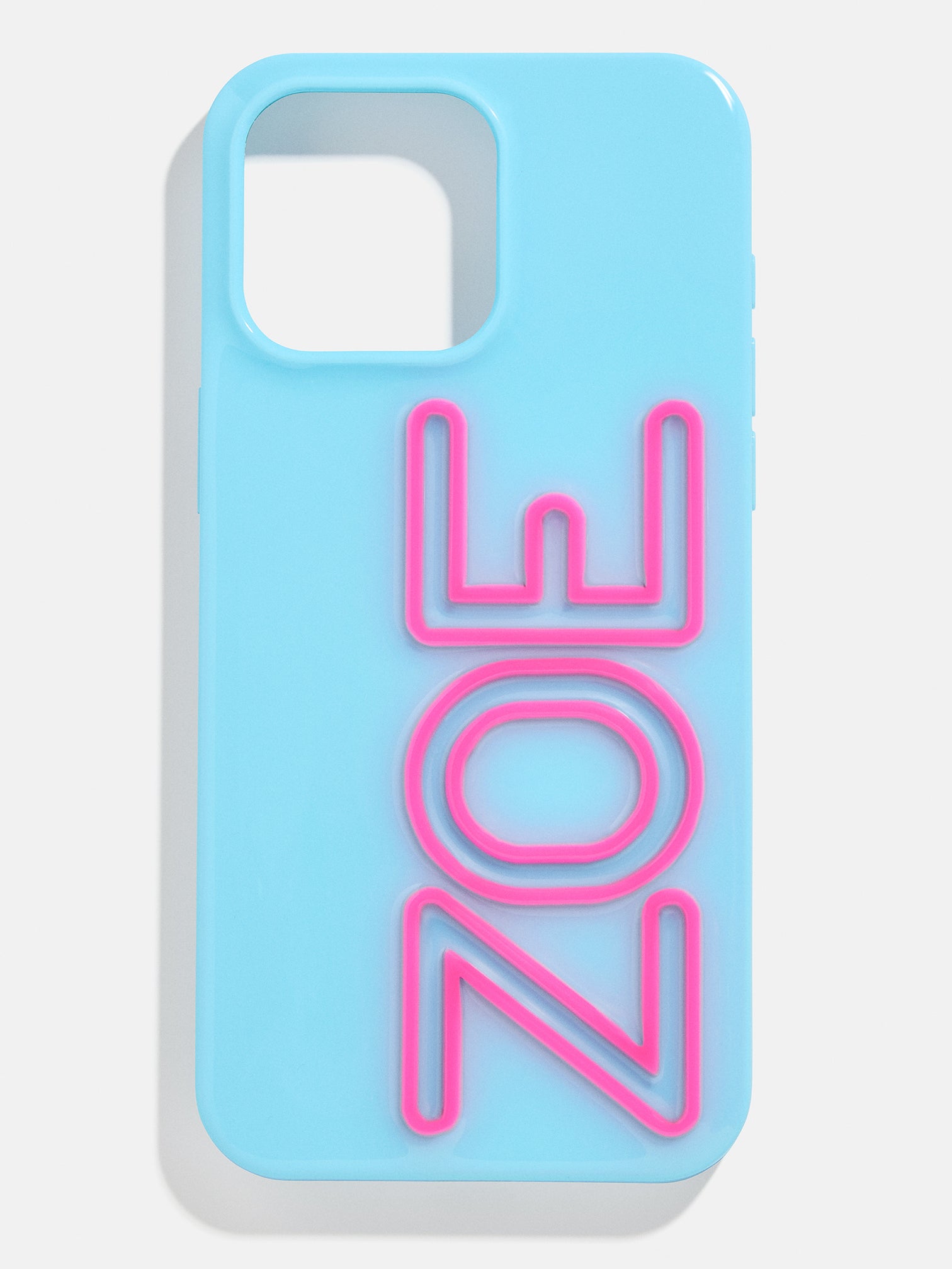 Fine Line Custom iPhone Case - Light Blue/Hot Pink – Made with Love: 15 ...