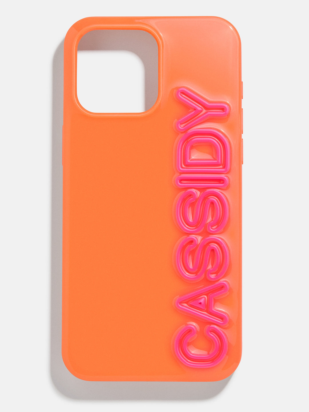 Fine Line Custom iPhone Case - Orange/Hot Pink – Made with Love: 15% ...
