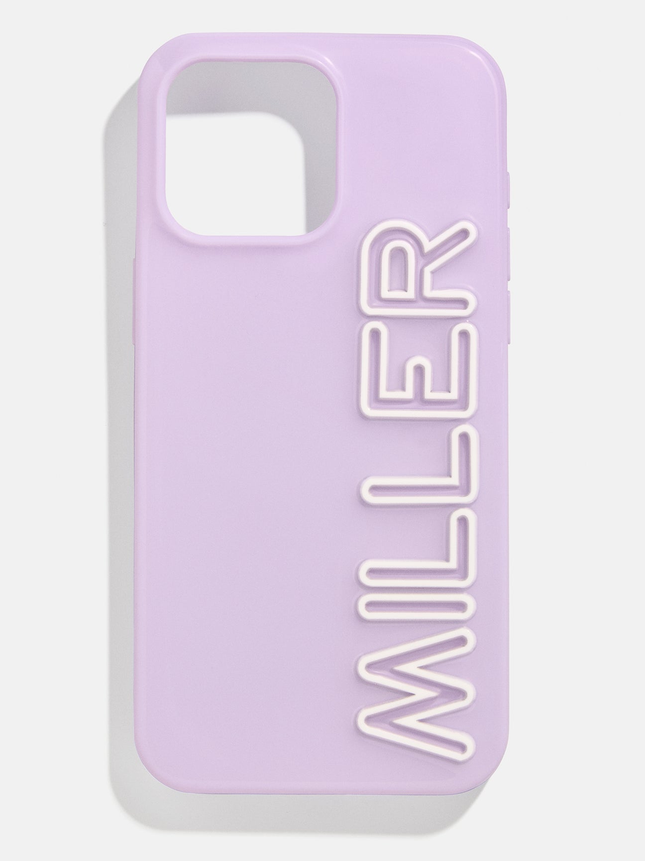 Fine Line Custom iPhone Case - Lavender/White – Custom Phone Case ...