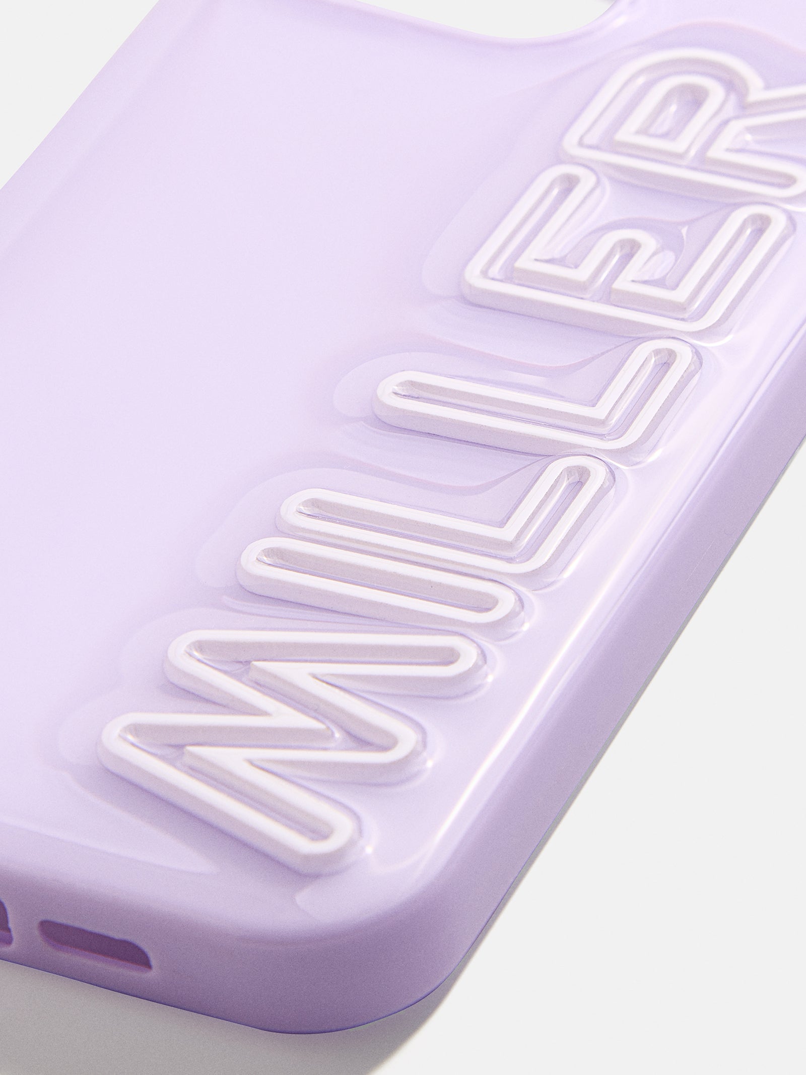 Fine Line Custom iPhone Case - Lavender/White – Custom Phone Case ...