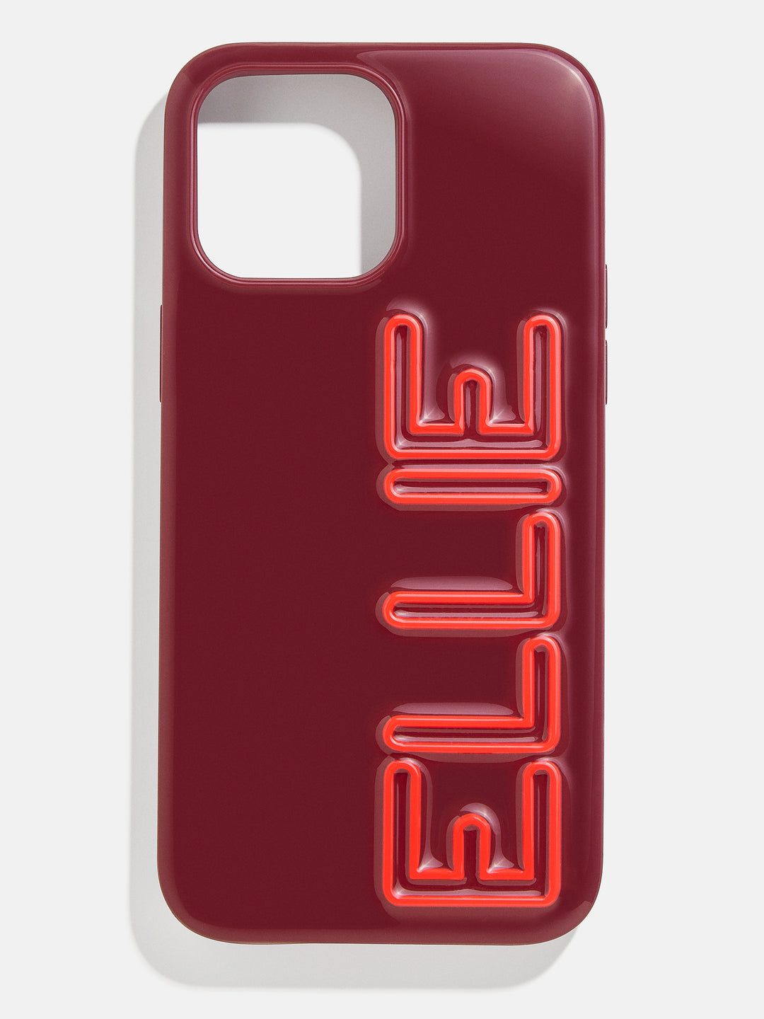 Fine Line Custom iPhone Case - Dark Red/Bright Red – Custom Phone Case ...