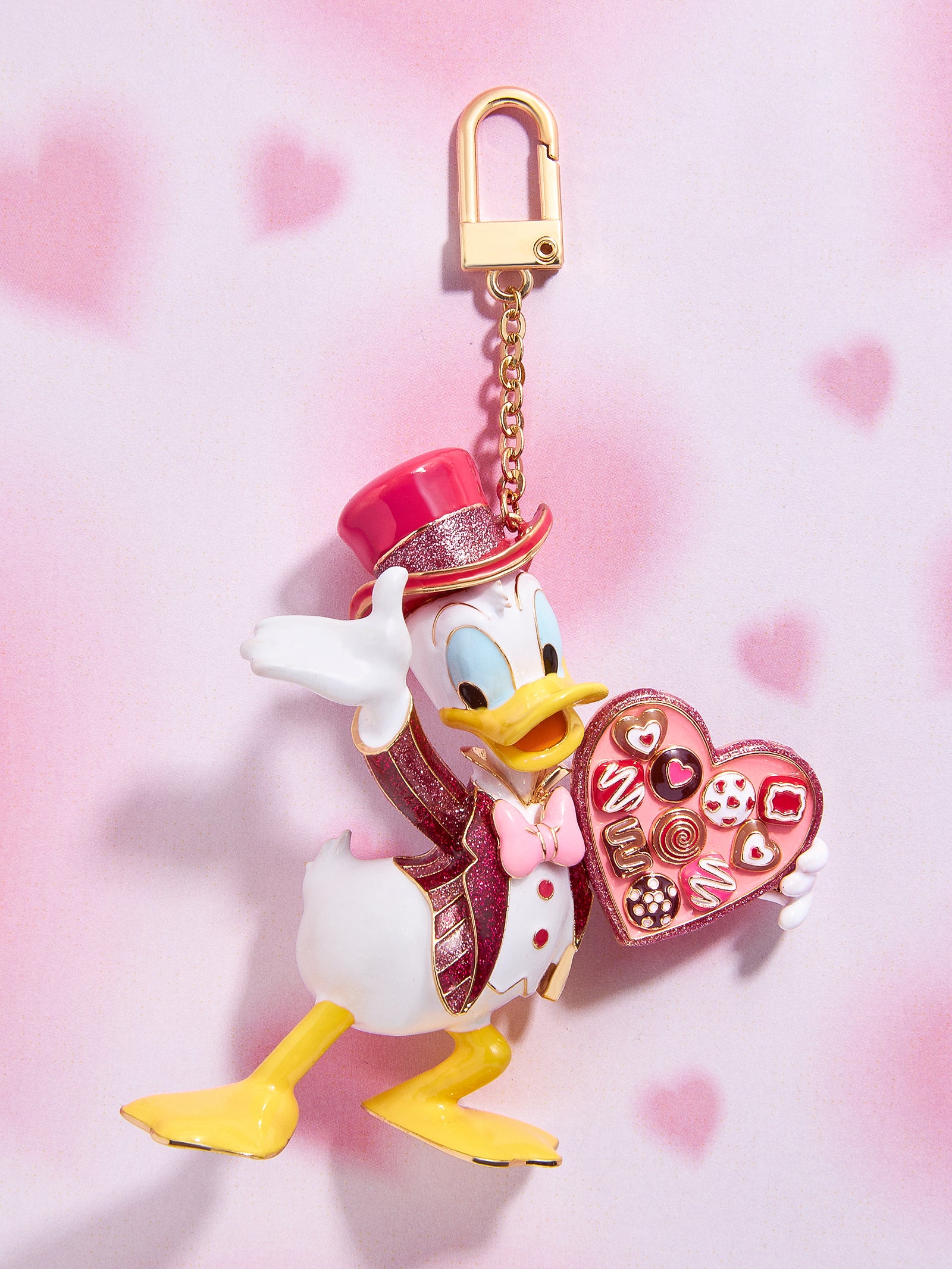 Disney Valentine's Day Bag Charm - Donald Duck – Disney keychain ...