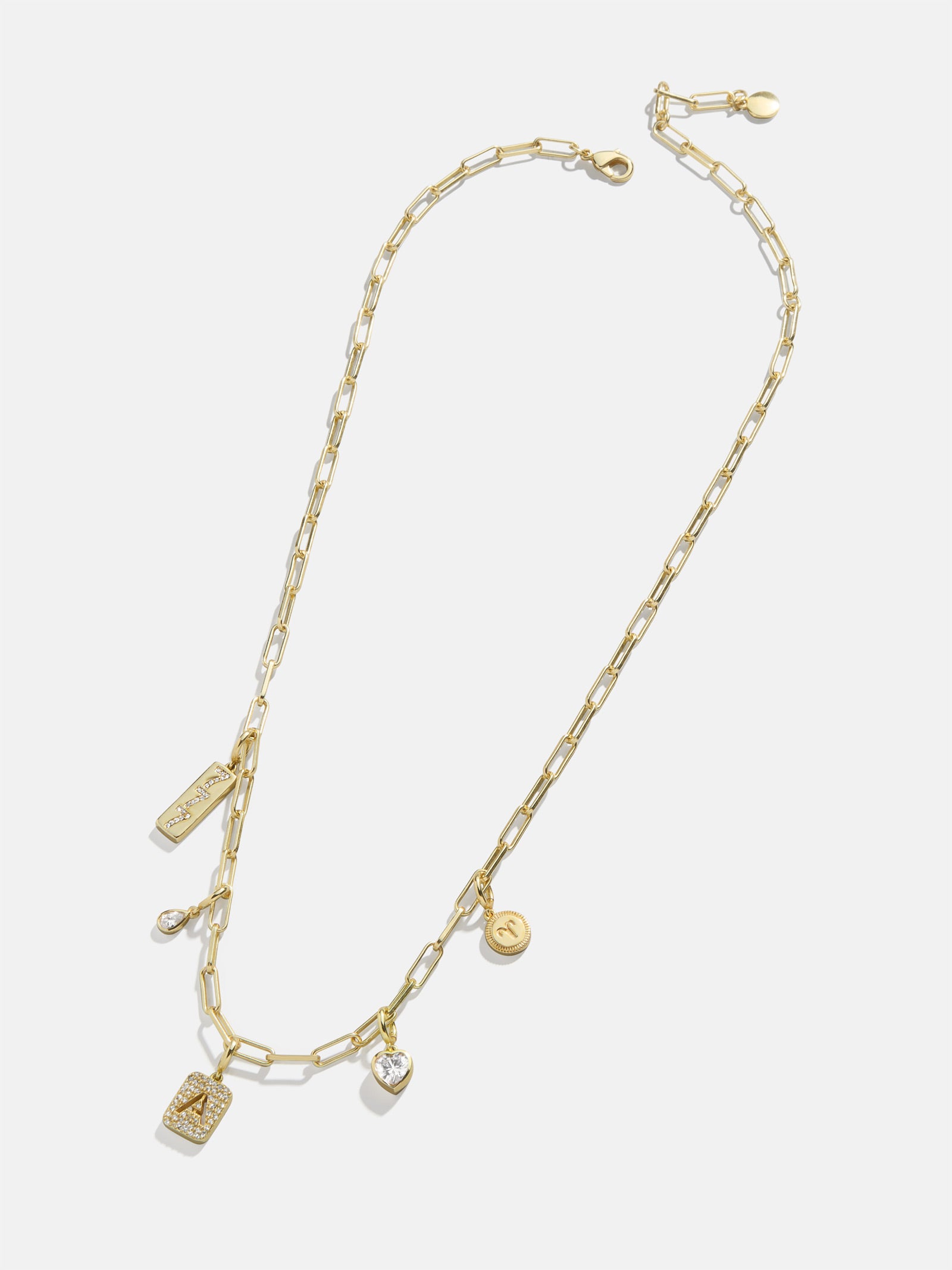 Spaced Custom Charm Necklace - Spaced Charm Necklace – Customizable ...