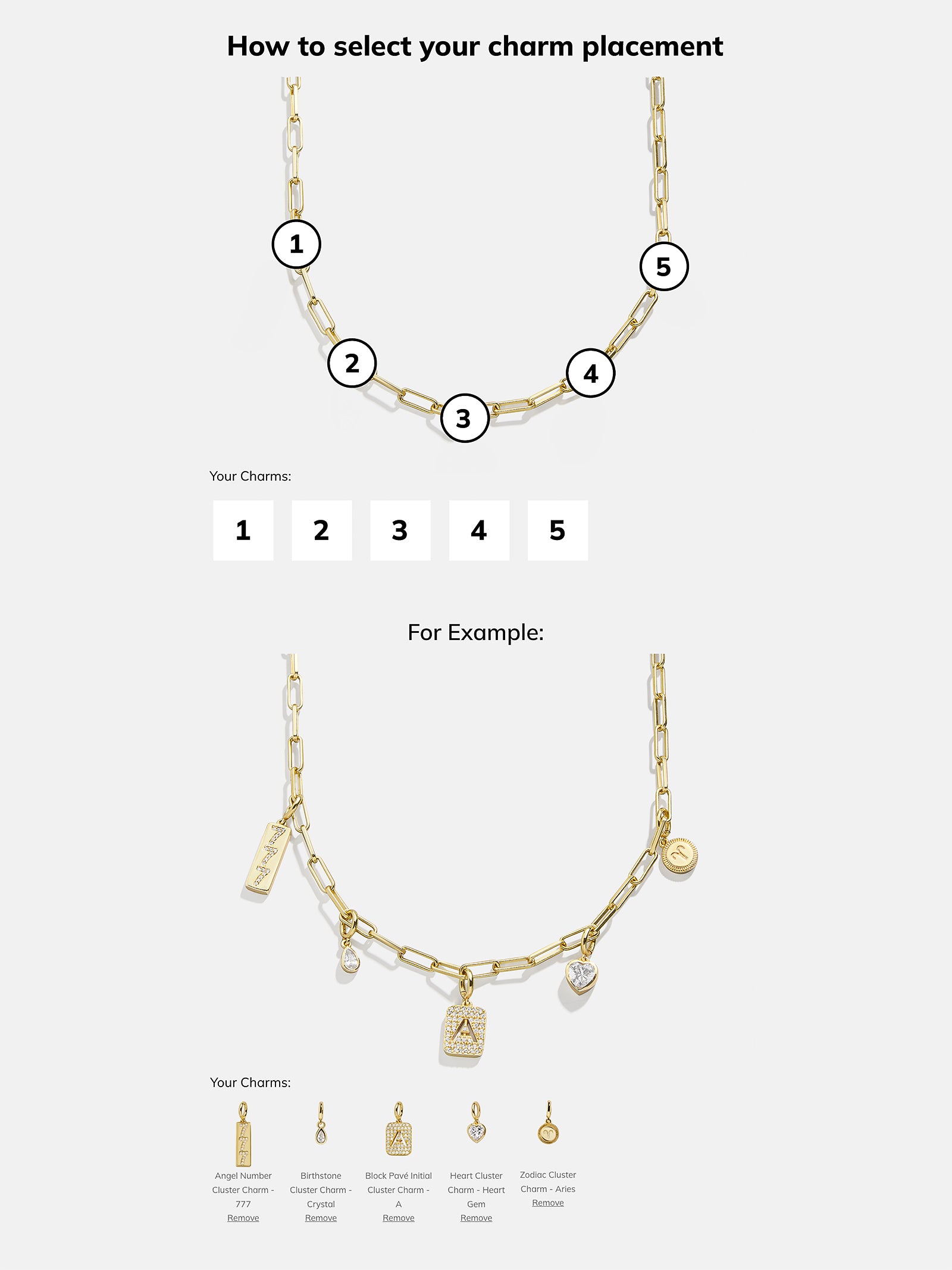 Spaced Custom Charm Necklace - Spaced Charm Necklace – Ends Tonight ...