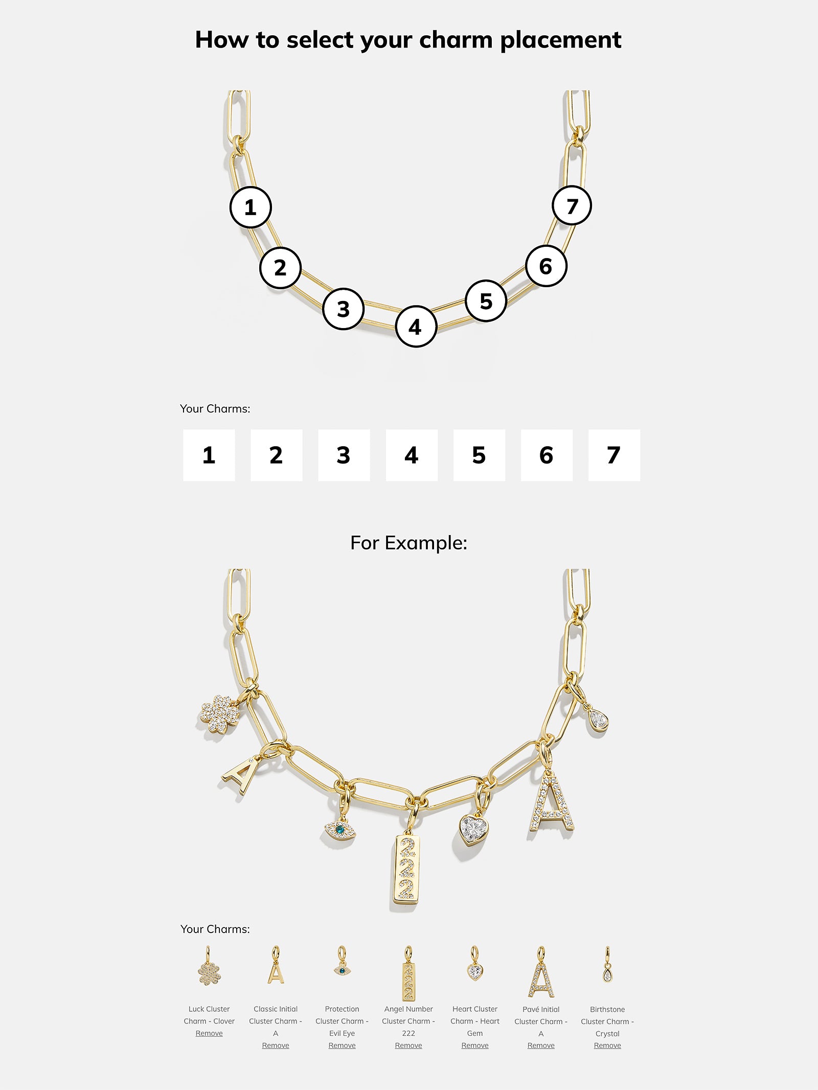 Spaced Custom Charm Necklace - Spaced Charm Necklace – This Week Only ...