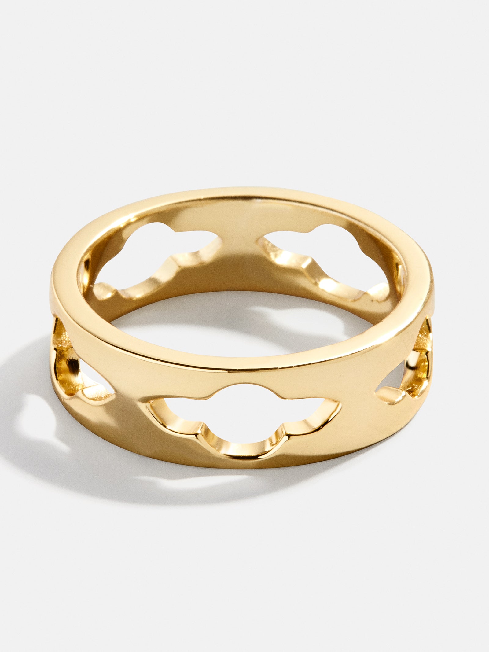 STAR WARS™ GROGU™ 18K Gold Cutout Ring - Gold – Gold stacking ring ...