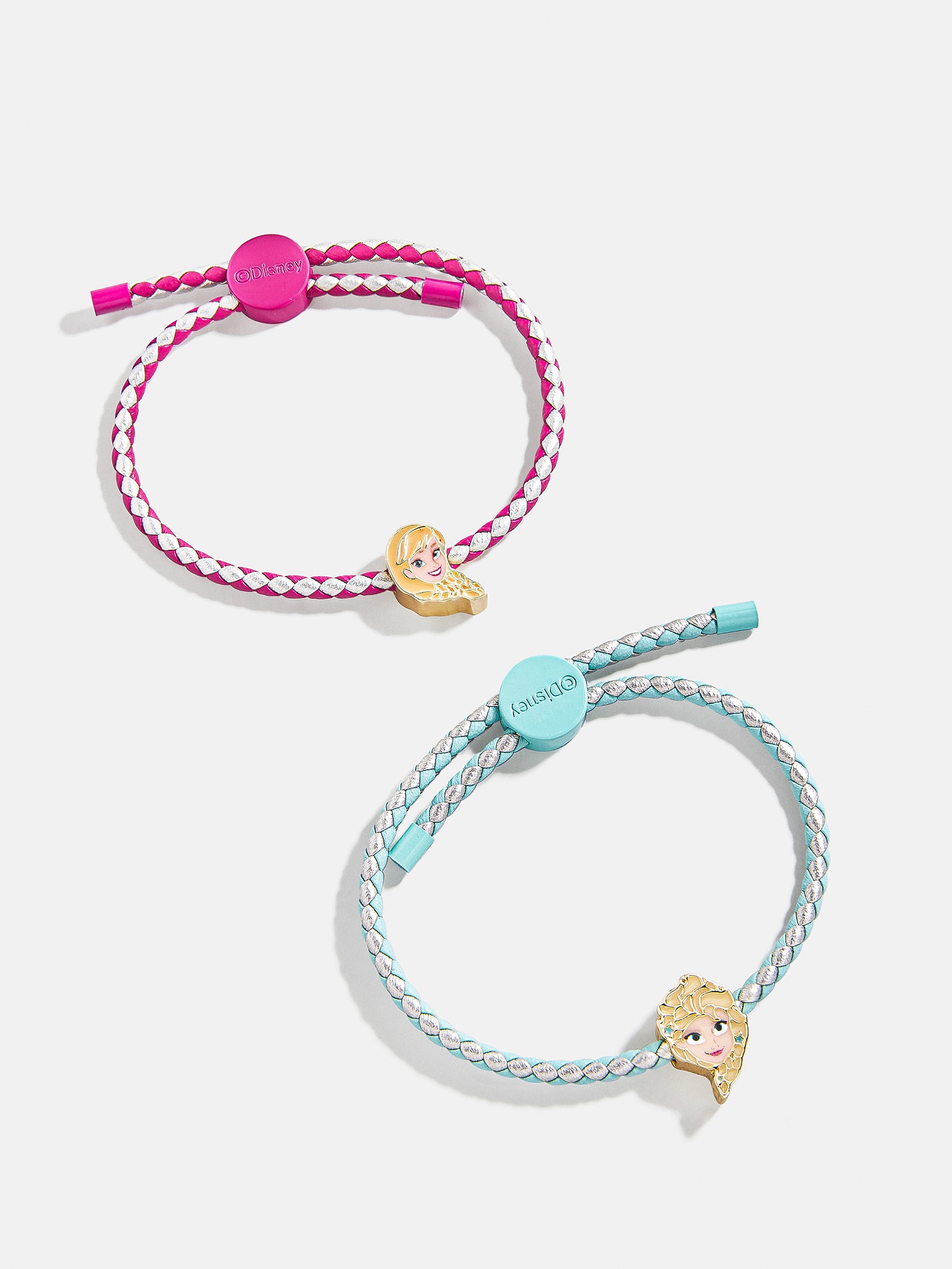 Disney Kid's Frozen BFF Bracelet Set - Elsa & Anna – Set of two Frozen bracelets – BaubleBar