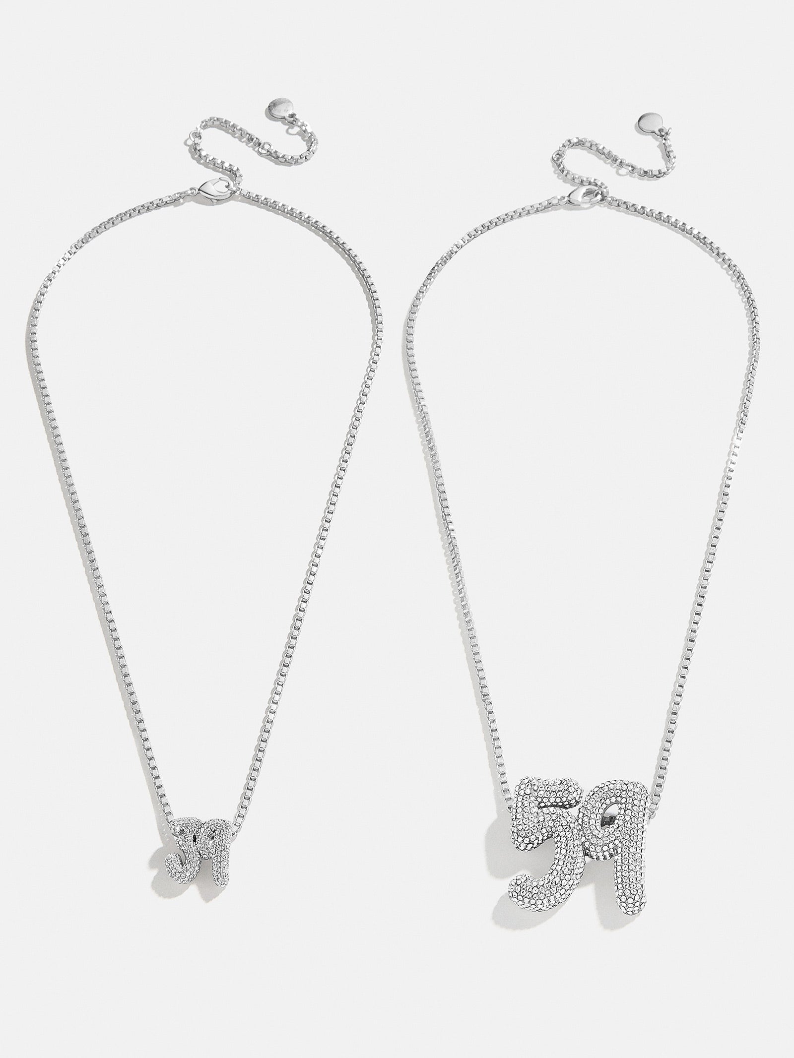 Lucky Number Bubble Necklace - Double Digits – Custom number necklace ...
