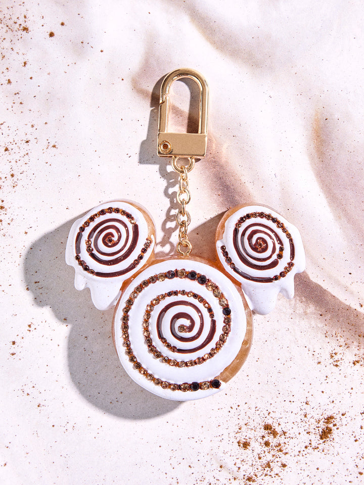 Disney Mickey Mouse Cinnamon Roll Bag Charm - Disney Cinnamon Roll Bag ...